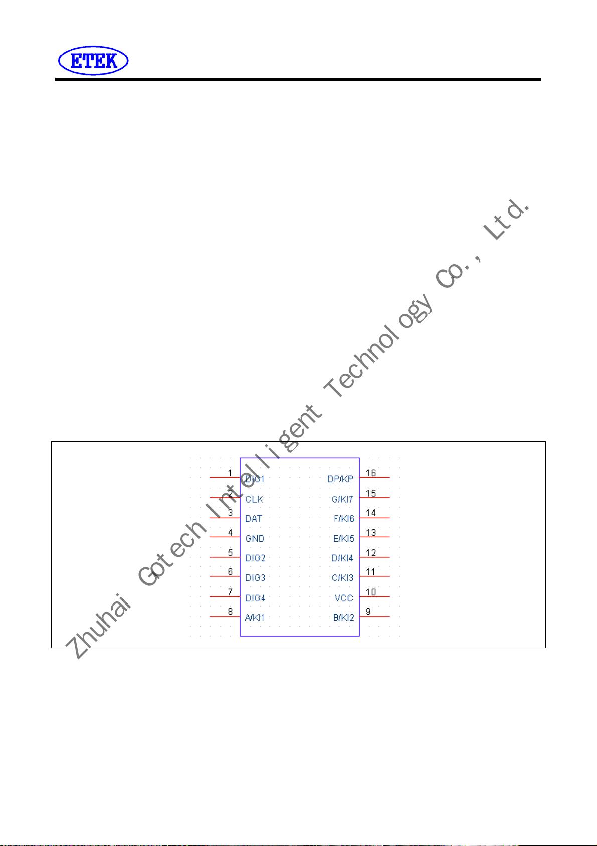 LED驱动控制/键盘扫描专用集成电路_et6226m引脚图,et6226m引脚电路图资源-CSDN下载