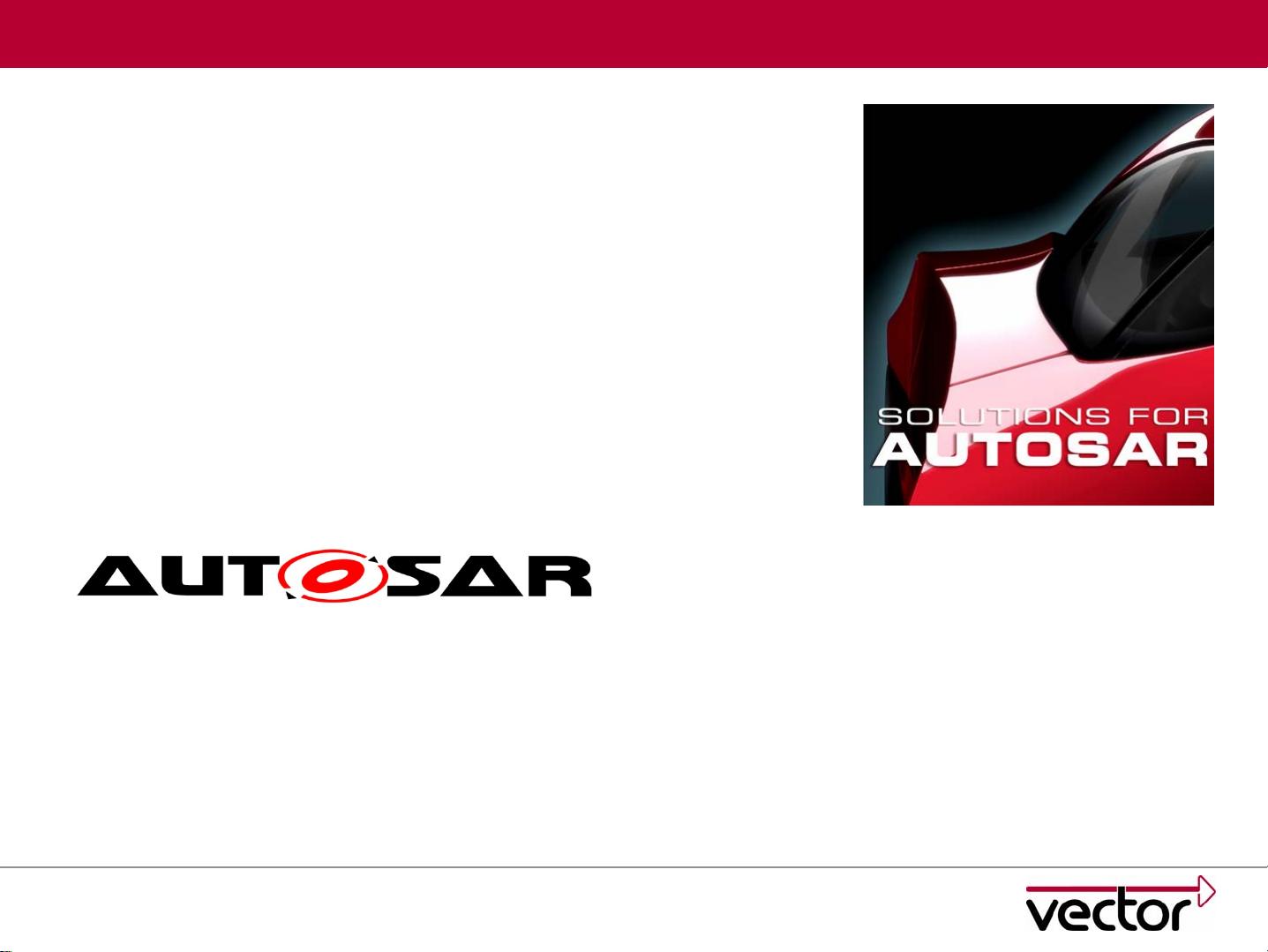 AUTOSAR Vector CSDN AUTOSAR Vector CSDN
