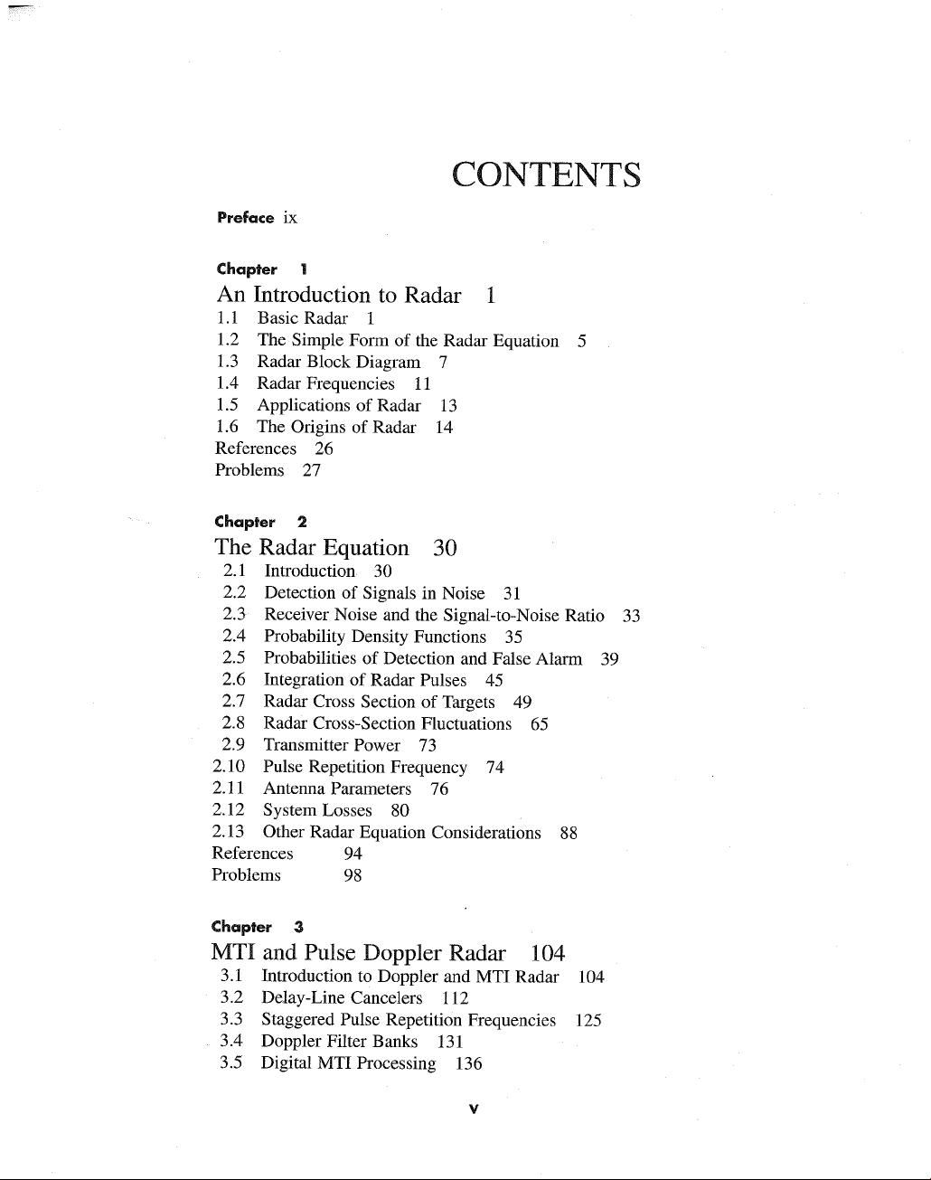 雷达系统导论 Introduction to Radar Systems Third Edition (Merrill I. Skolnik ...