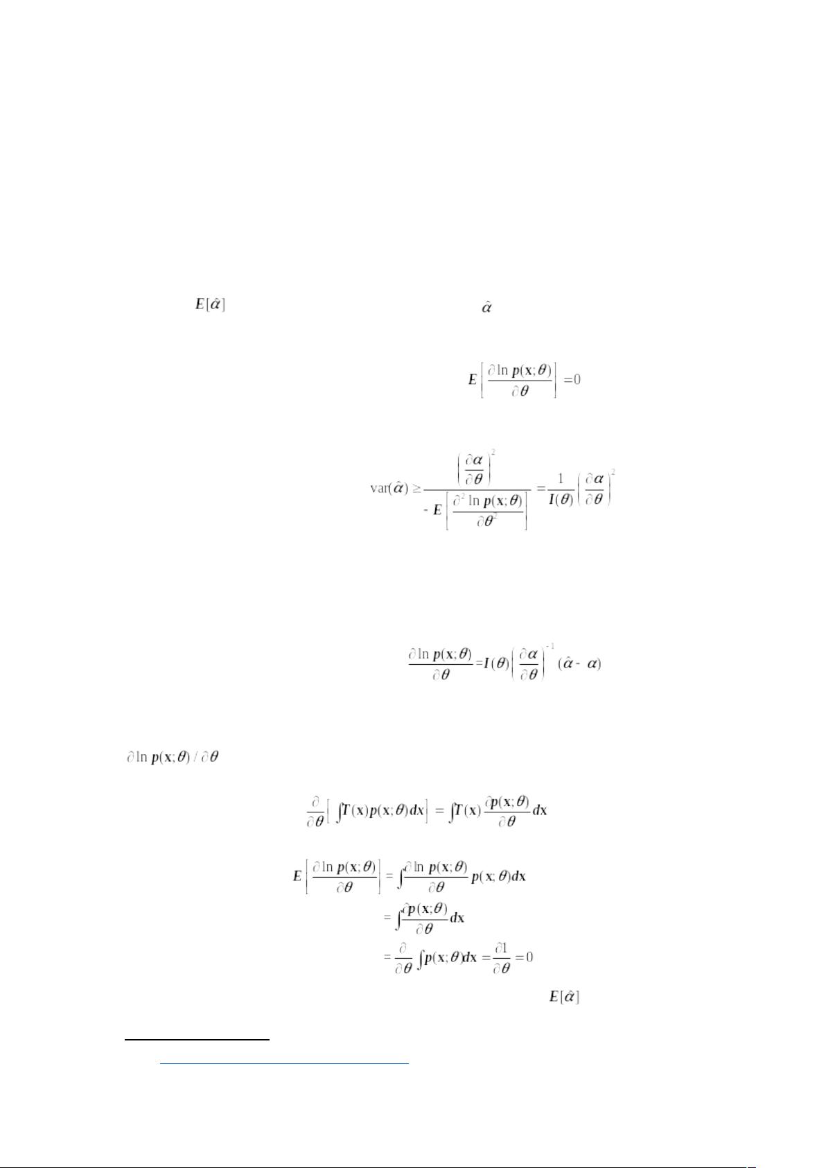 标量形式的克拉美罗界(CRLB)及相关推导_crlb推导,如何求crlb资源-CSDN下载