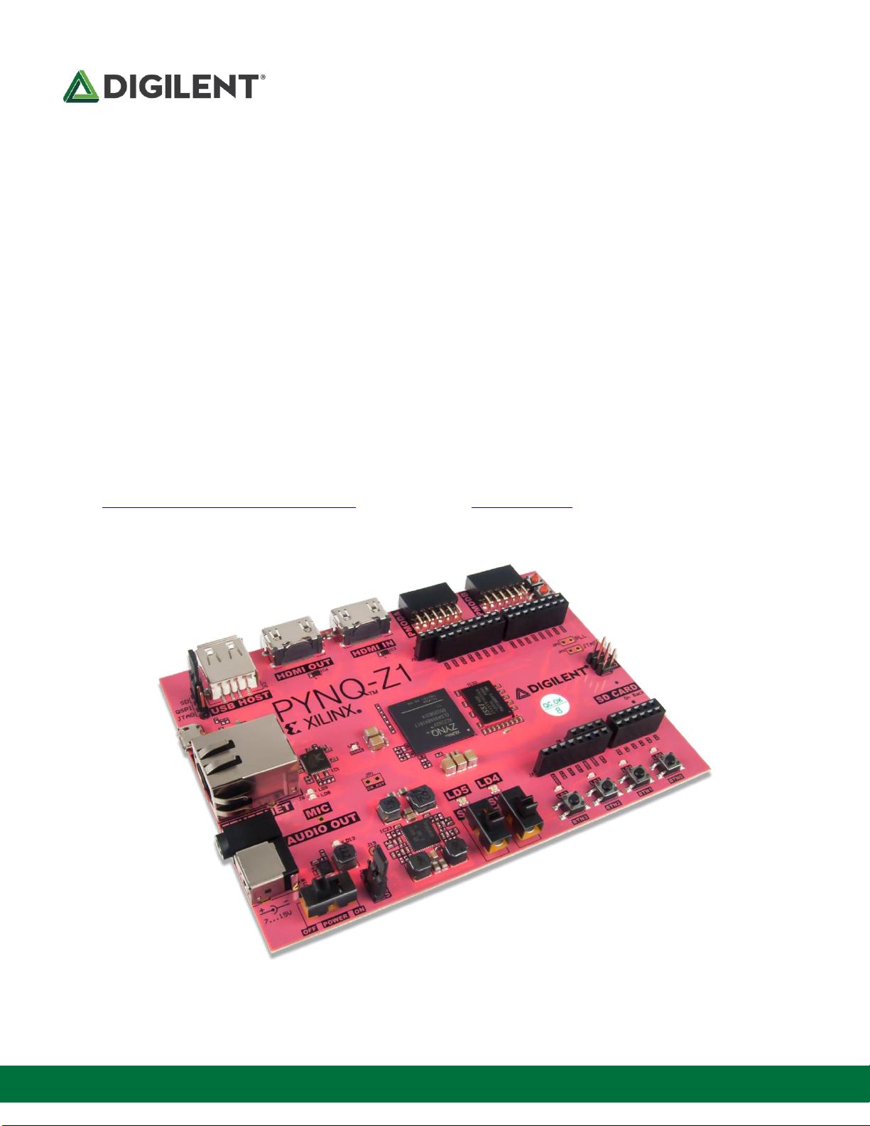 PYNQ-Z1中文入门指导手册及示例程序.rar_PYNQ-Z1官方入门指导手册资源-CSDN下载