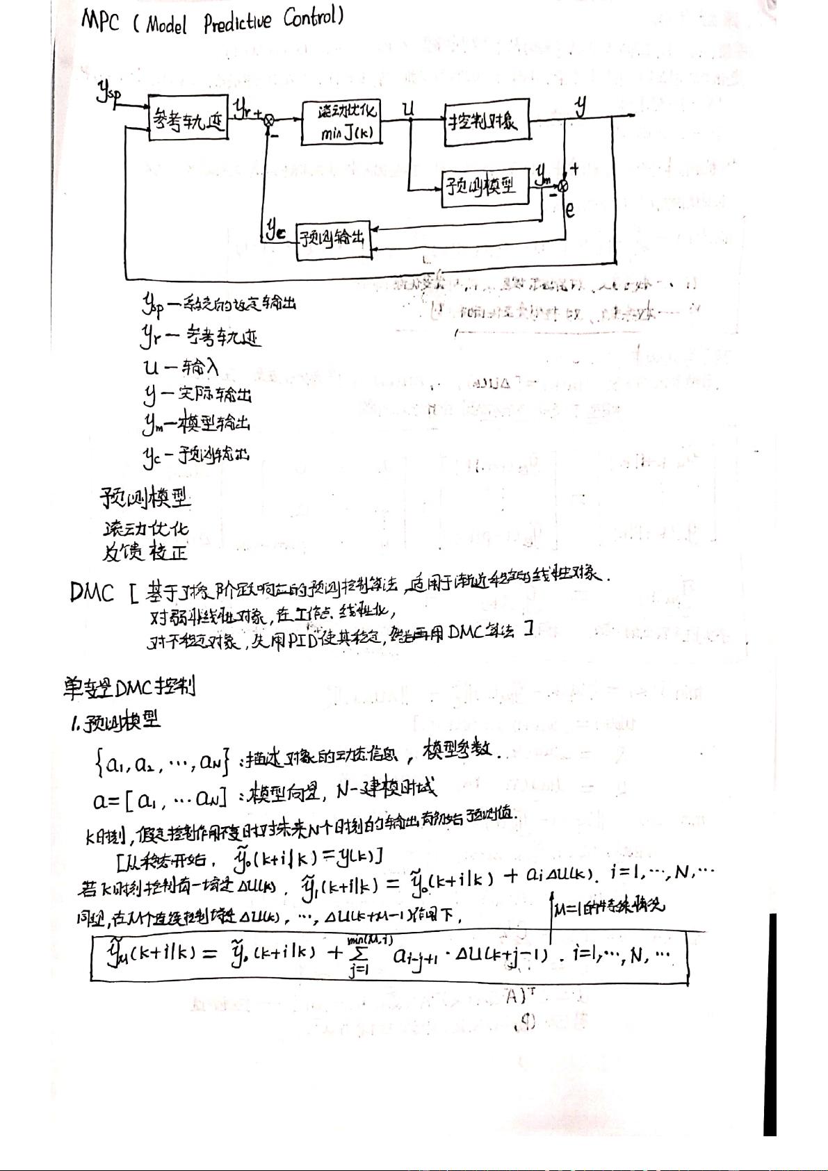 对于双输入双输出系统的模型预测控制(dmc)的matlab实现资源 Csdn文库 资源 Csdn文库
