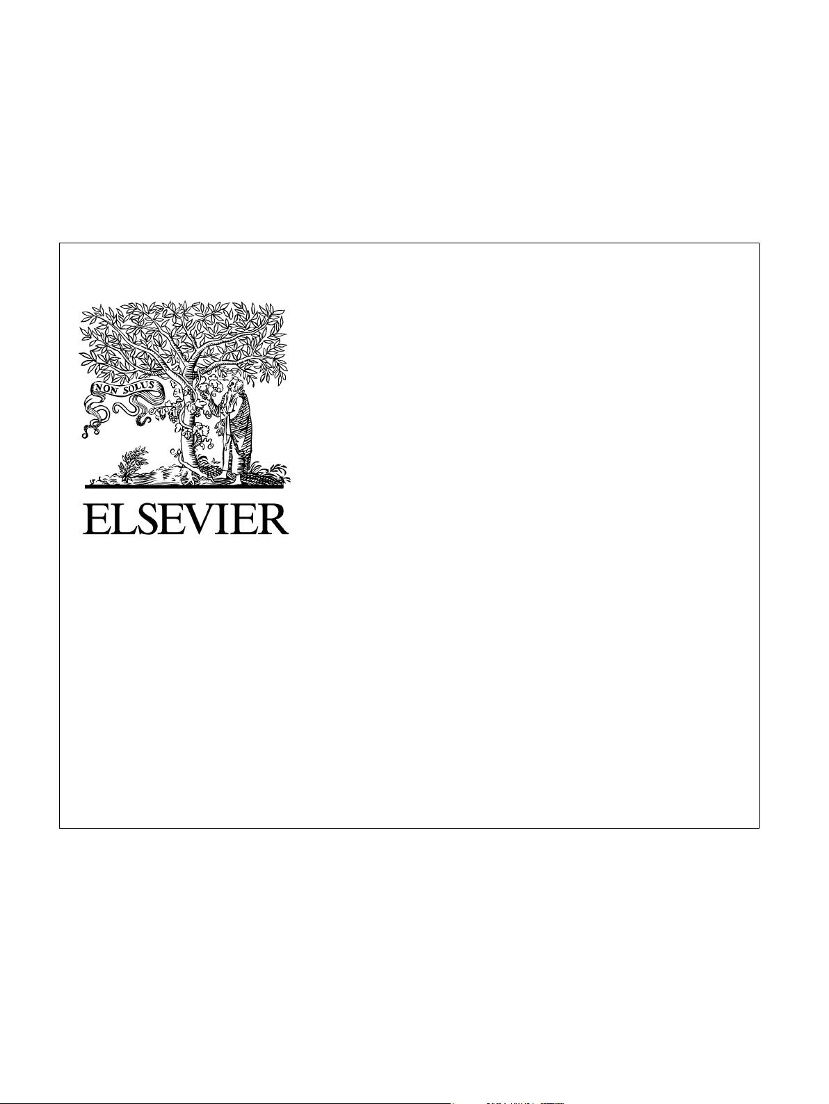 Elsevier-PatternRecognitionLetters模板_patternrecognitionletters资源-CSDN下载