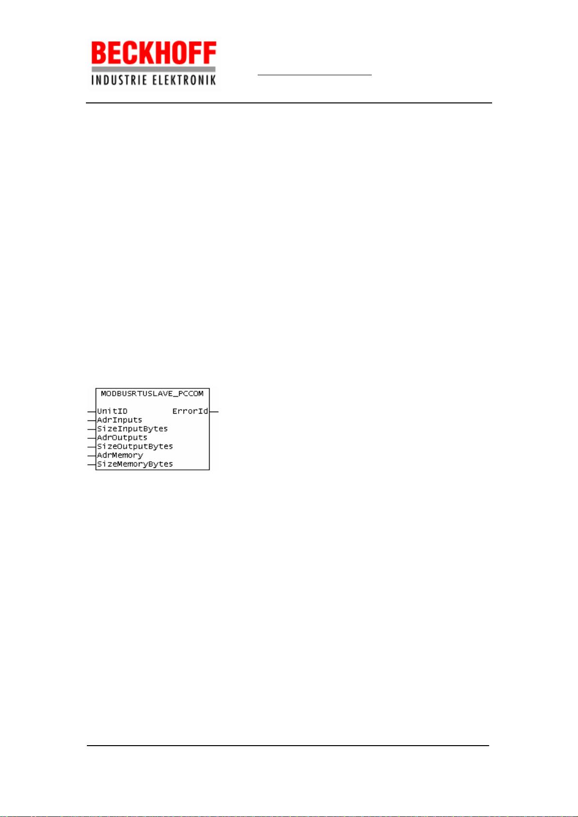 Beckhoff Modbus RTU HMI解决方案详解及编程示例 - CSDN文库