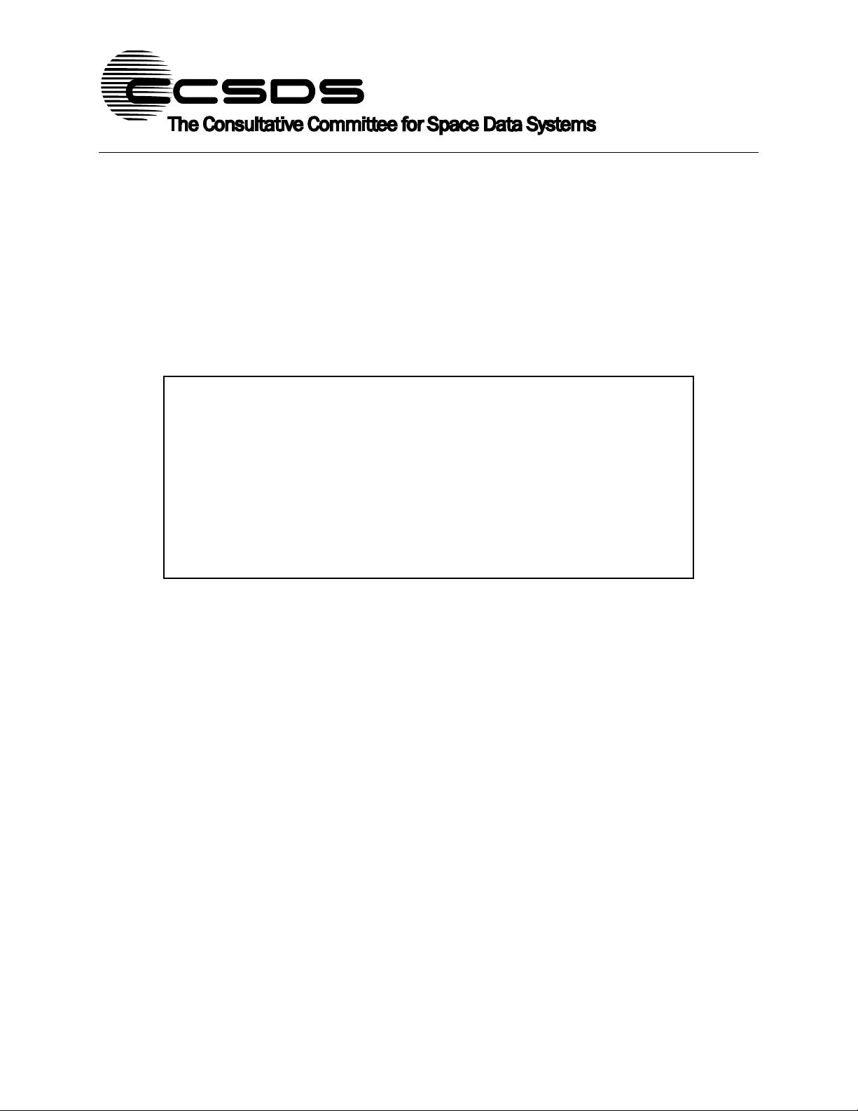 CCSDS深空通信协议标准_ccsds,ccsds协议资源-CSDN下载