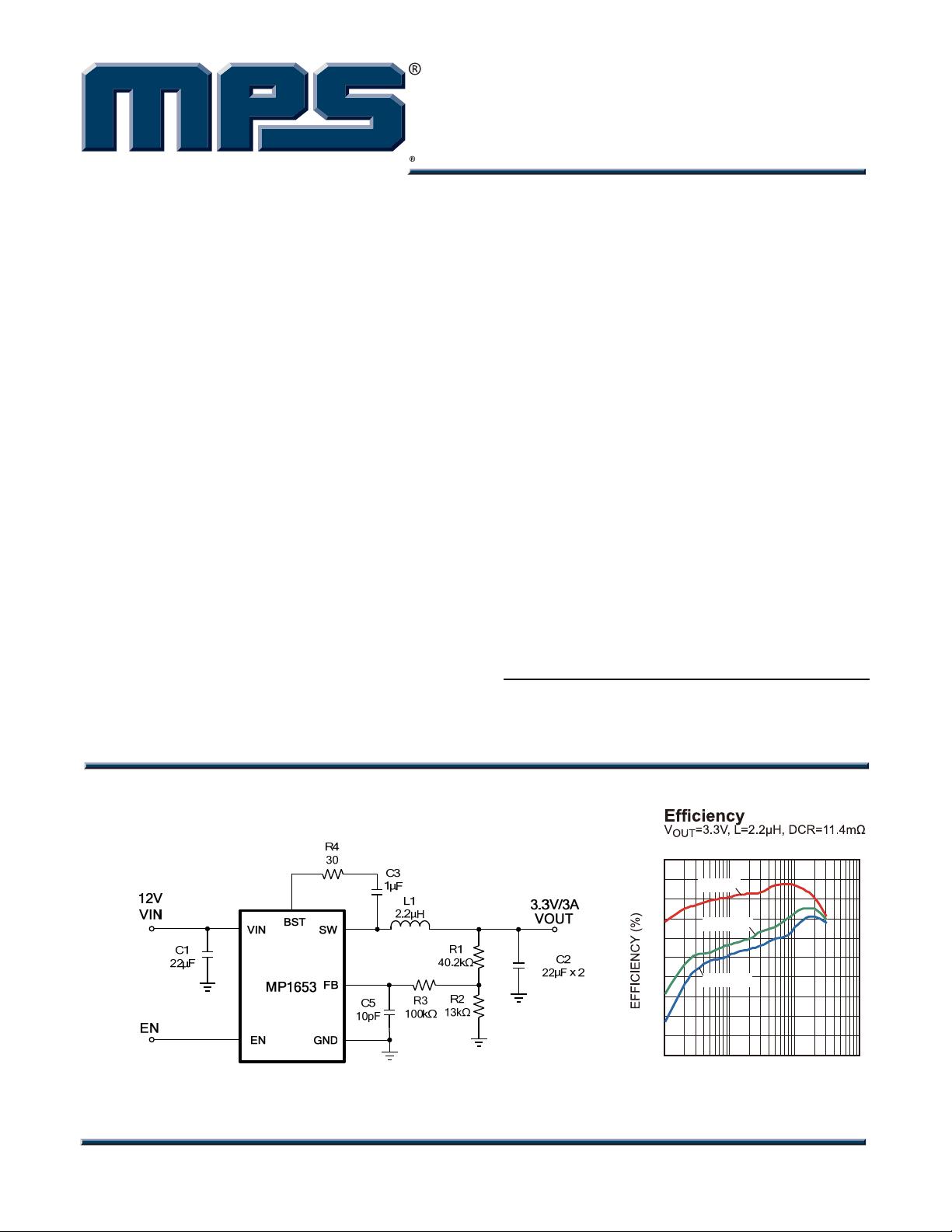 经典MP1653电源转换芯片电路设计手册 资源-CSDN下载