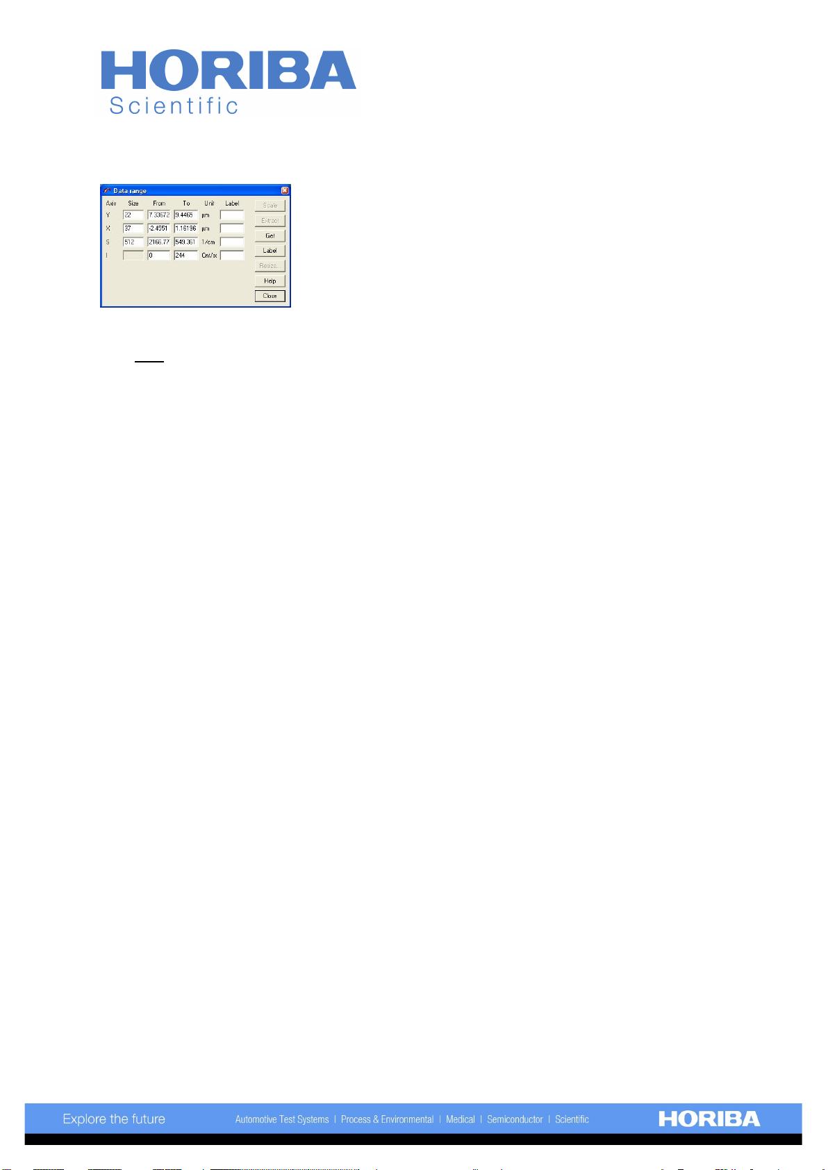HORIBA Scientific LabSpec5拉曼光谱仪软件操作指南 - CSDN文库