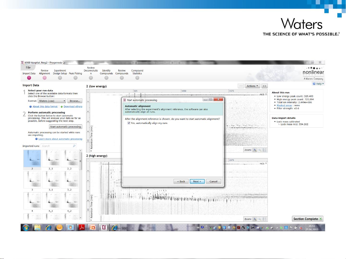 Progenesis QI快速入门指南：峰处理与数据分析 - CSDN文库