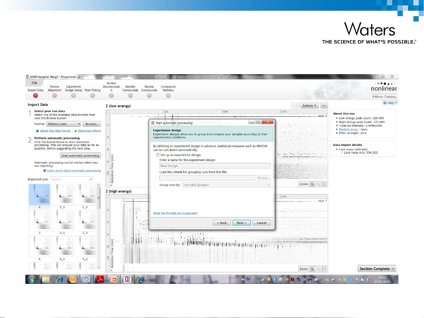Progenesis QI快速入门指南：峰处理与数据分析 - CSDN文库
