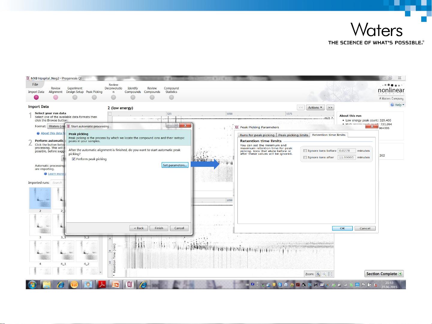 Progenesis QI快速入门指南：峰处理与数据分析 - CSDN文库