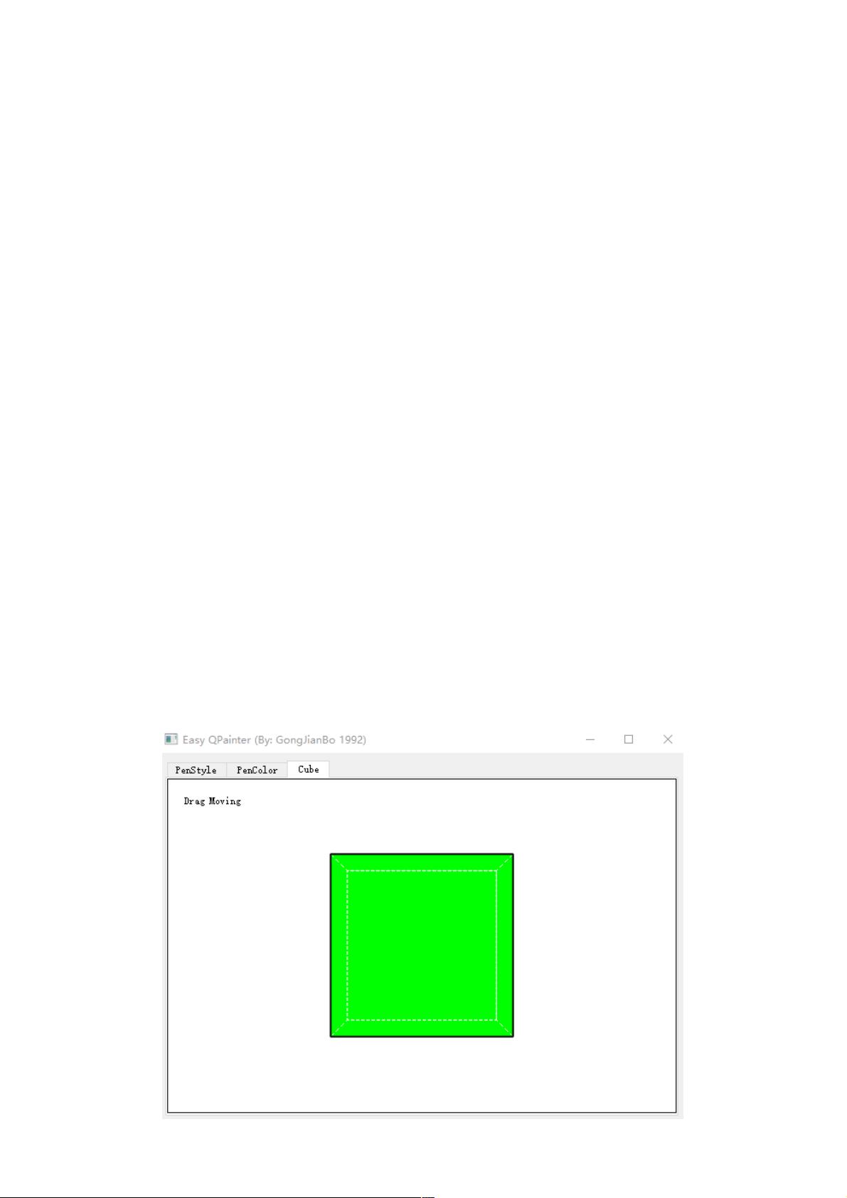 Qt使用QPainter绘制3D立方体_qpainter画立方体资源-CSDN下载