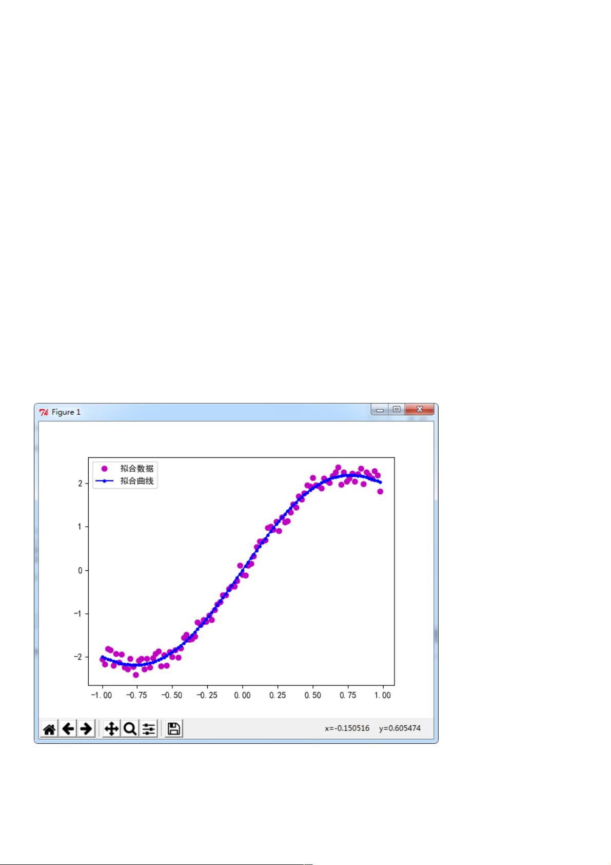 Python实现的多项式拟合功能示例【基于matplotlib】多元线性拟合程序资源 Csdn文库