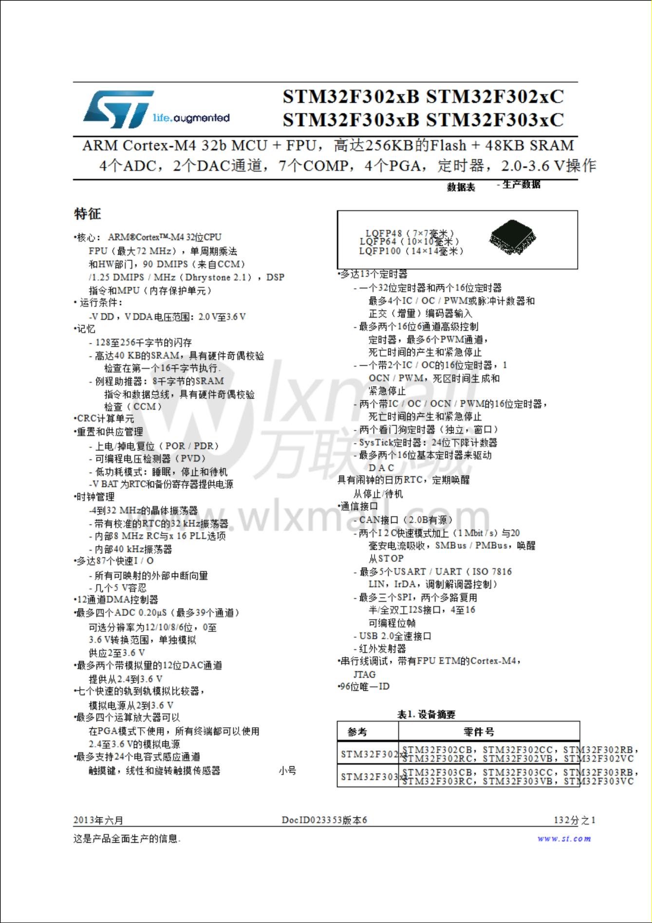Stm32f303中文手册stm32f303中文手册stm32f303中文参考手册资源 Csdn下载 