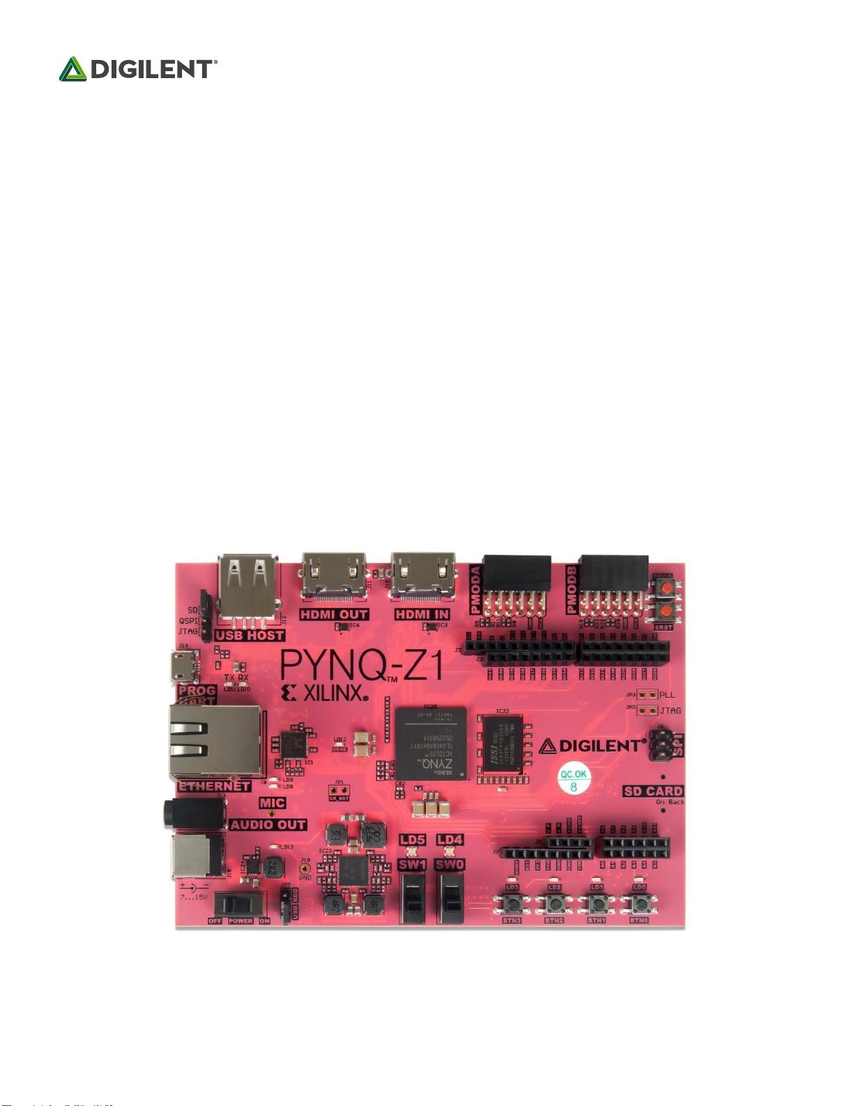 PYNQ-Z1中文入门指导手册及示例程序_vivado没有找到pynqz2资源-CSDN下载