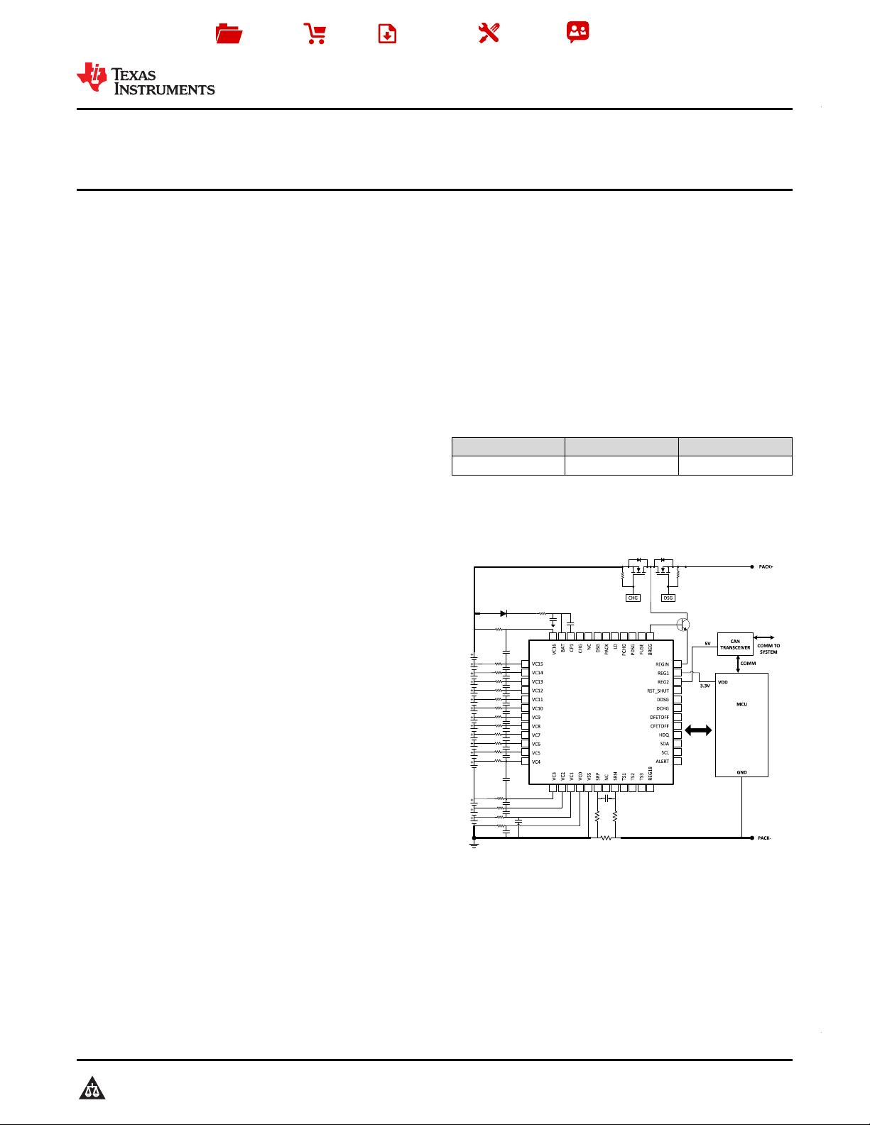 电池管理系统最新TI芯片bq76952原文资料_bq76952手册资源-CSDN下载