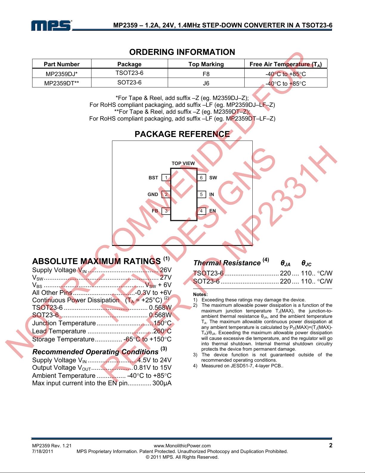 12稳压5VMP2359芯片手册（官方英文）_mp2359中文资料资源-CSDN下载