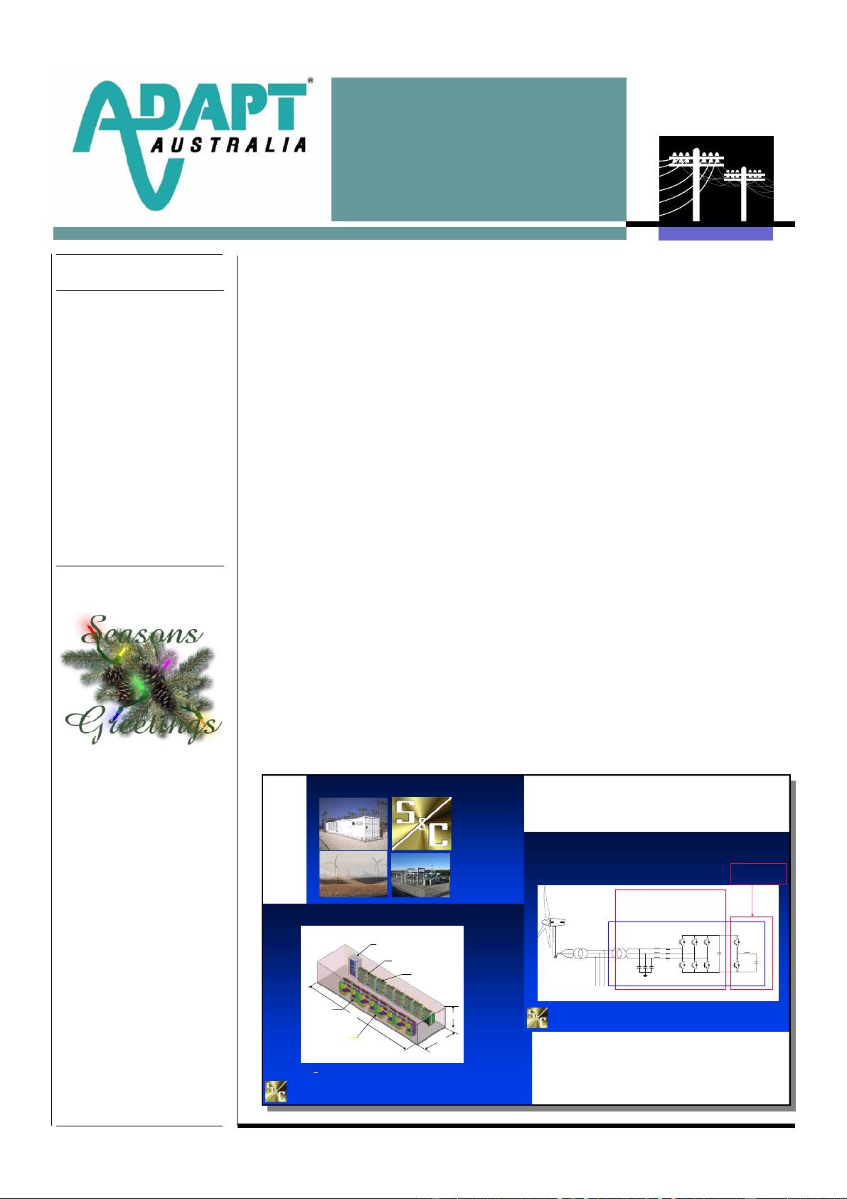 风电场并网兼容性的S&C电气DSTATCOM与AVC技术 - CSDN文库