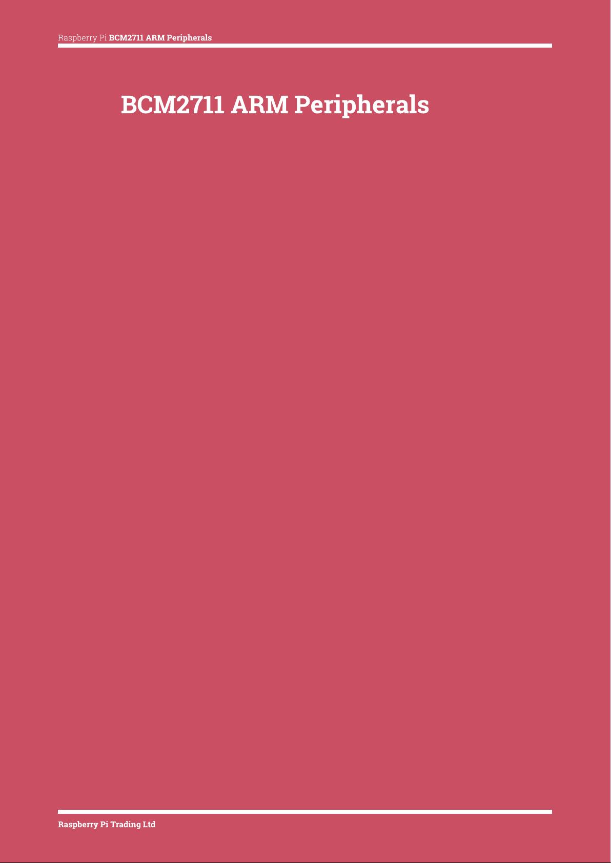 BCM2711外设数据手册_bcm2711芯片手册,bcm2711资源-CSDN下载