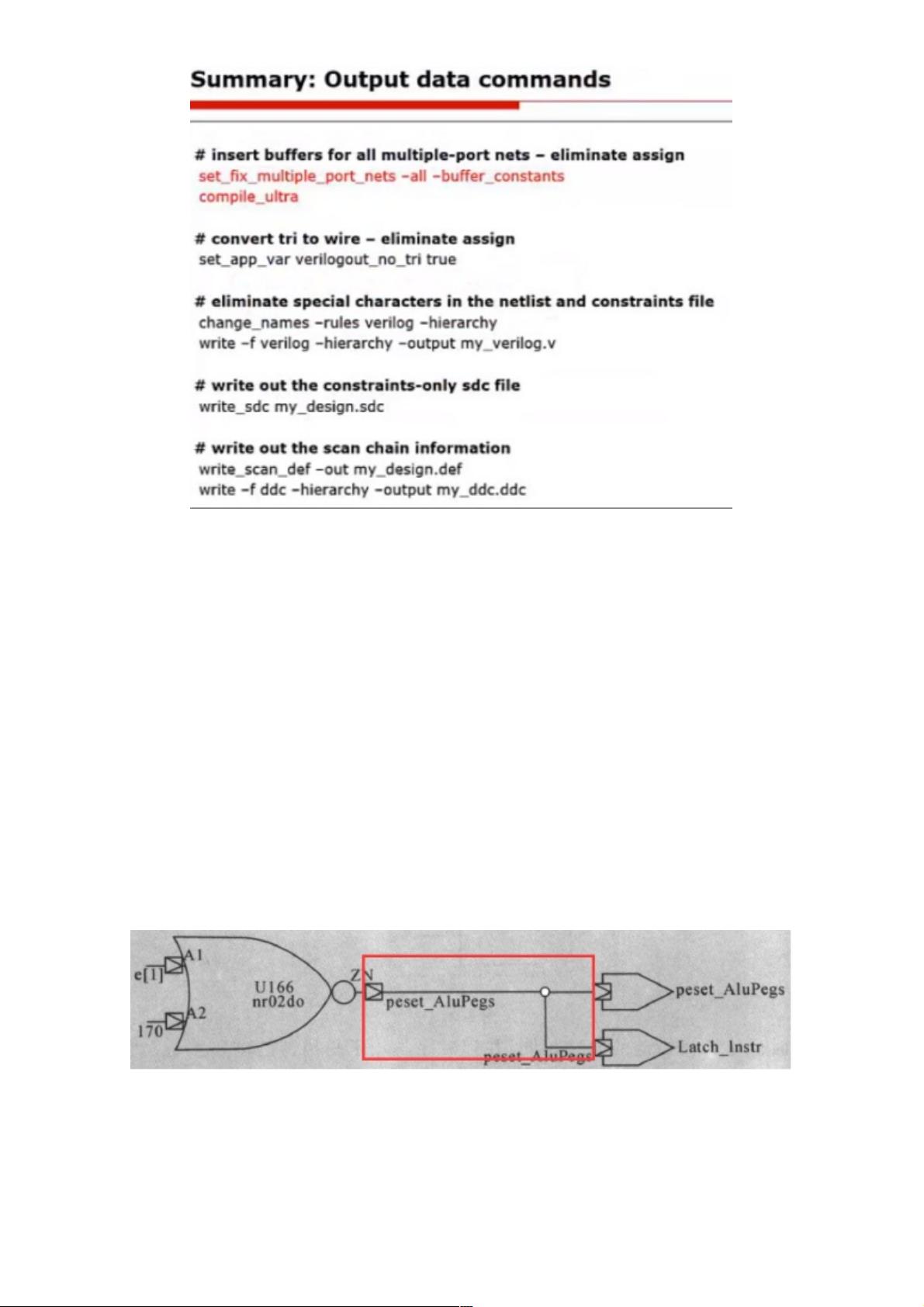 DC综合后处理详解：.ddc, .def, .sdc 文件解析 - CSDN文库
