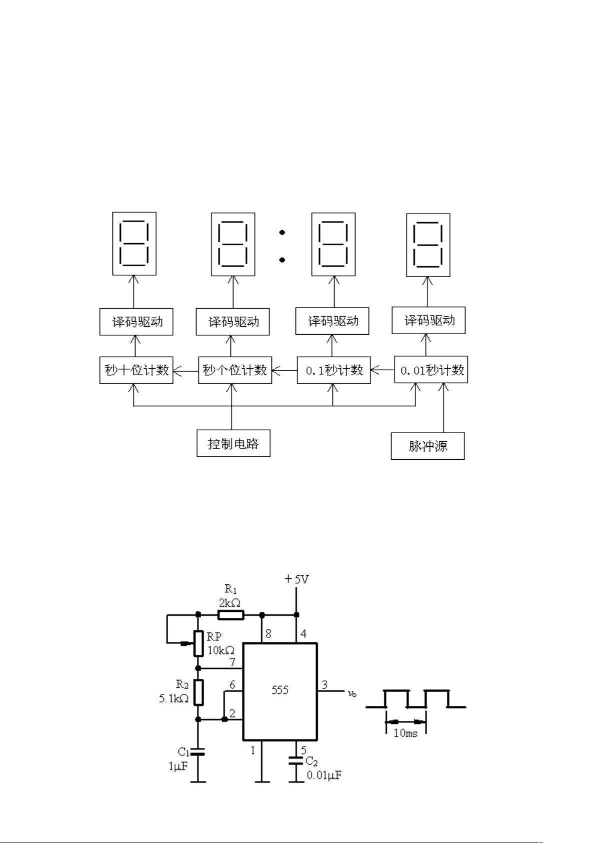 电子秒表 用74LS90实现 - CSDN文库