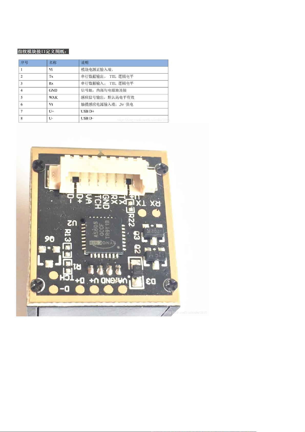 使用STM32驱动AS608指纹模块_as608指纹模块stm32代码资源-CSDN下载