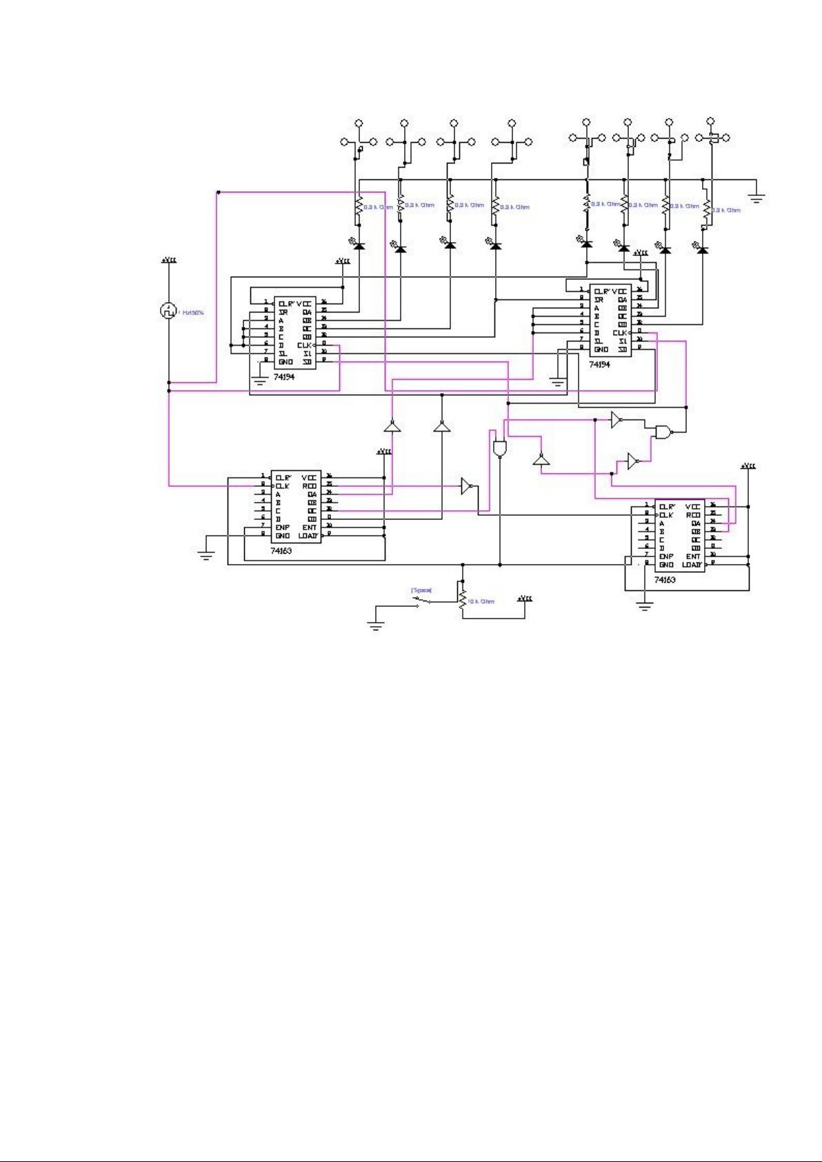 8路彩灯电路（74194和74163芯片设计的）_74163引脚图及功能资源-CSDN下载
