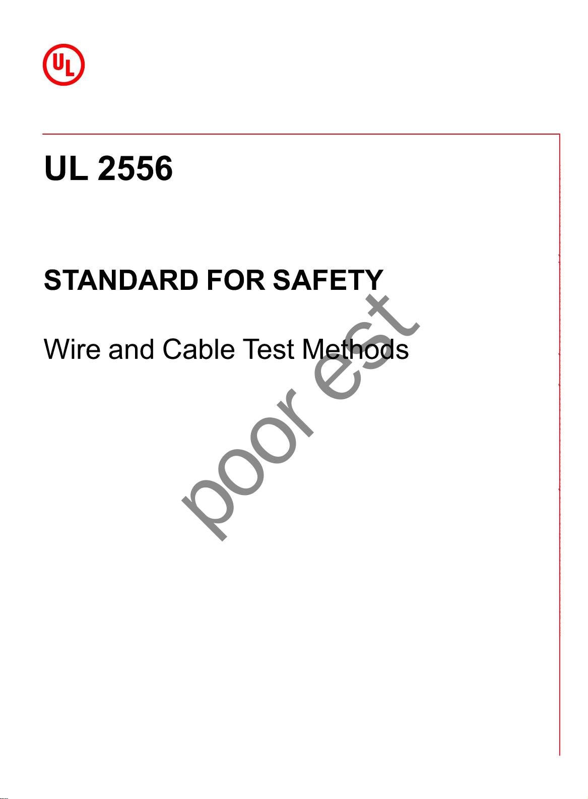 UL2556：2021WireandCableTestMethods-完整英文版（210页）.pdf资源-CSDN下载