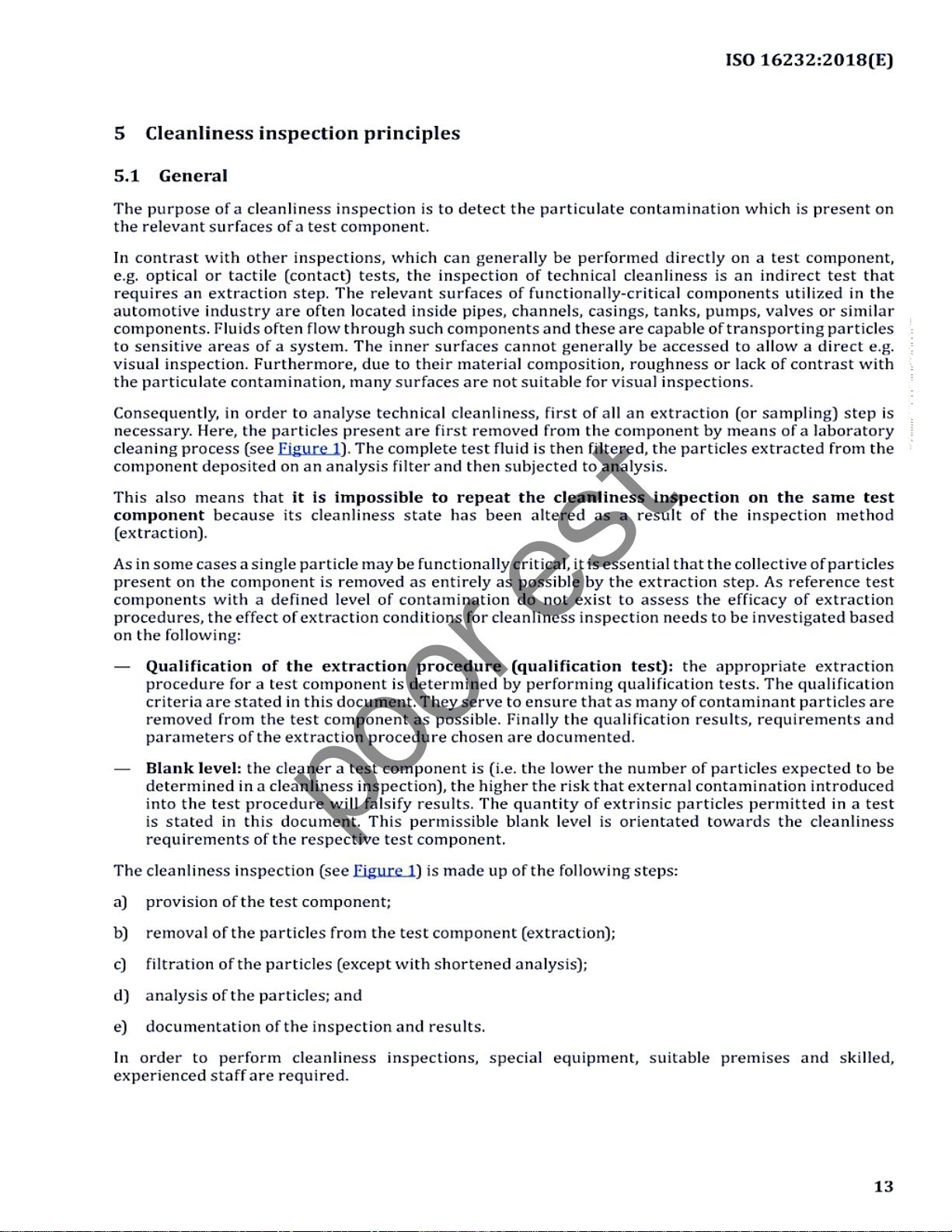 ISO 16232:2018 - 车辆组件与系统清洁度标准 - CSDN文库