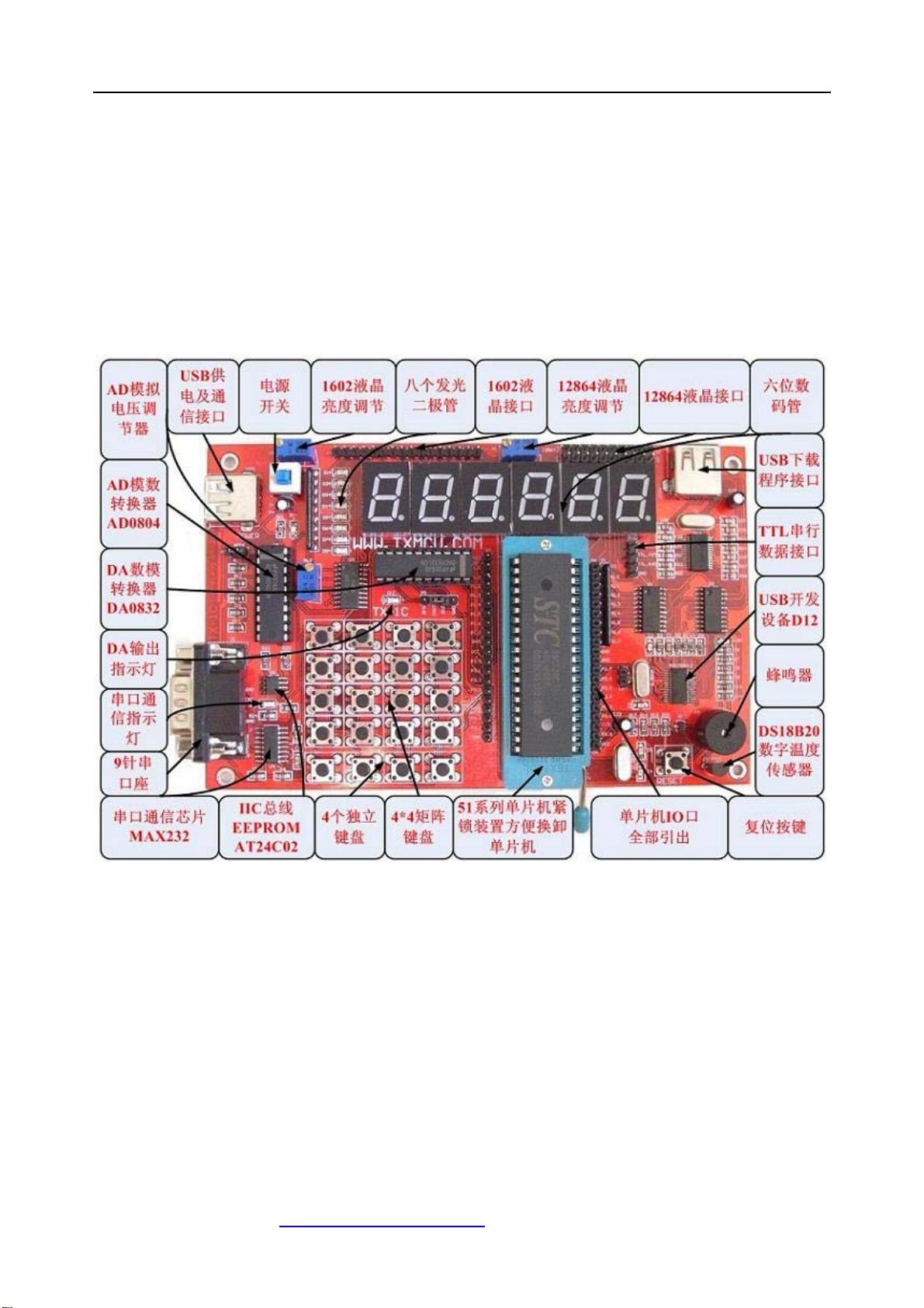 郭天祥TX-1C单片机实验板使用手册V3[1].0 - CSDN文库