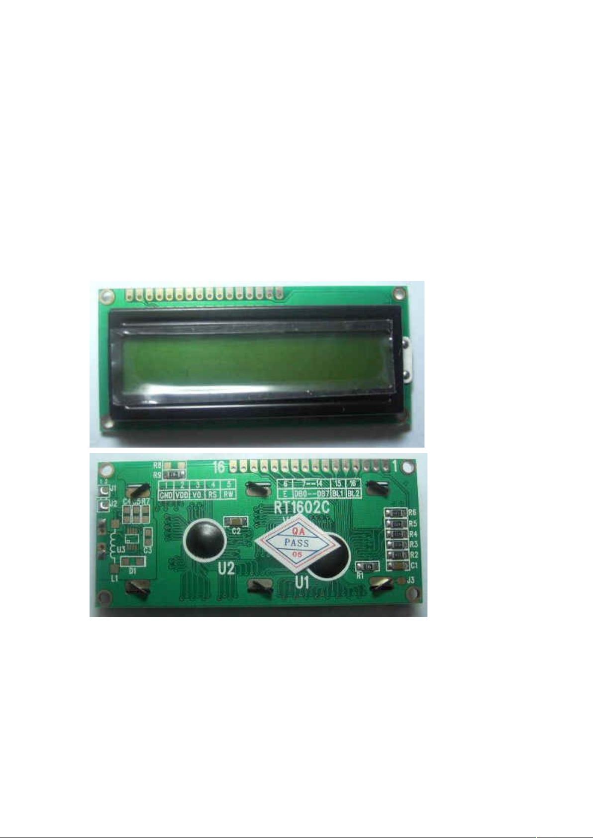 LCD1602和LM016l中文资料_lm016l封装,lm016l数据手册资源-CSDN下载