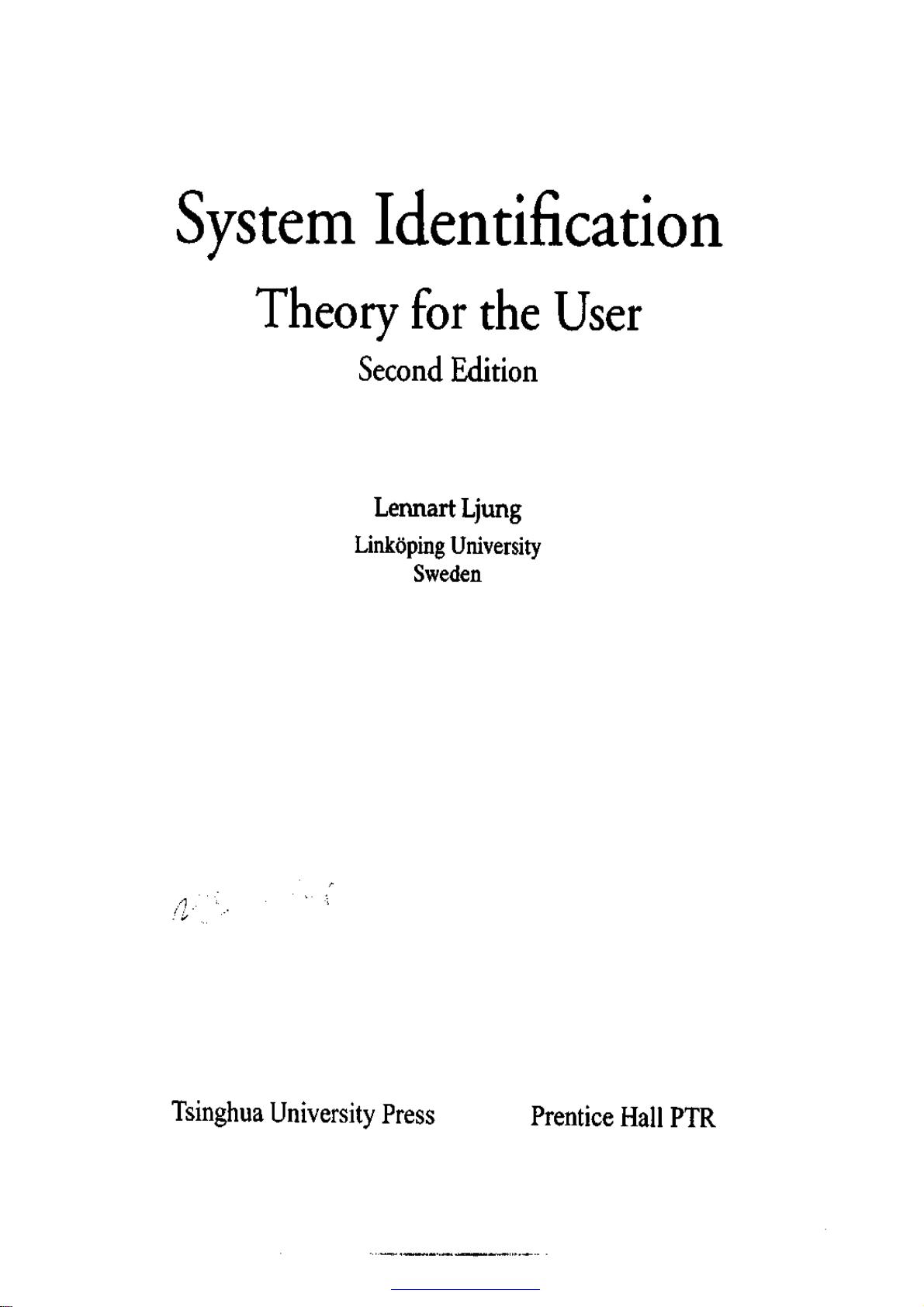 system identification-- theory for the user(系统辨识-使用者的理论) - CSDN文库