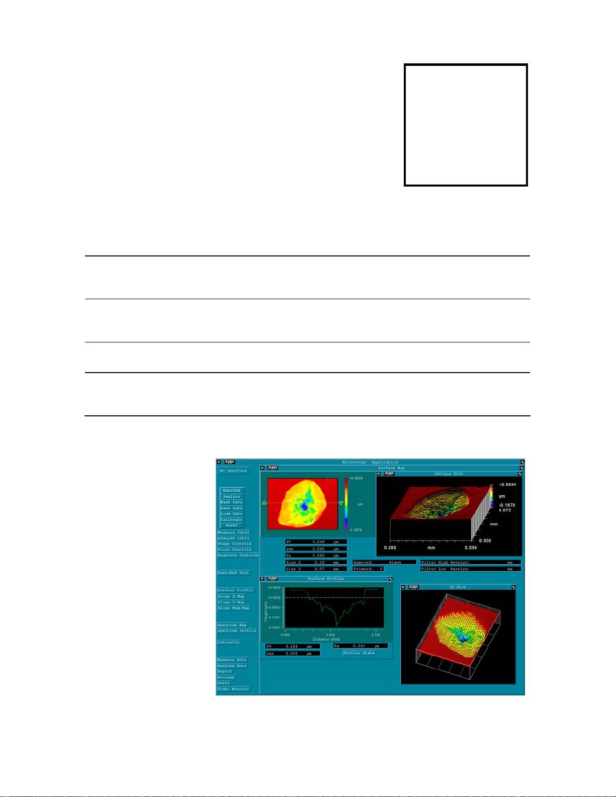Zygo MetroPro干涉仪分析软件用户指南 - CSDN文库