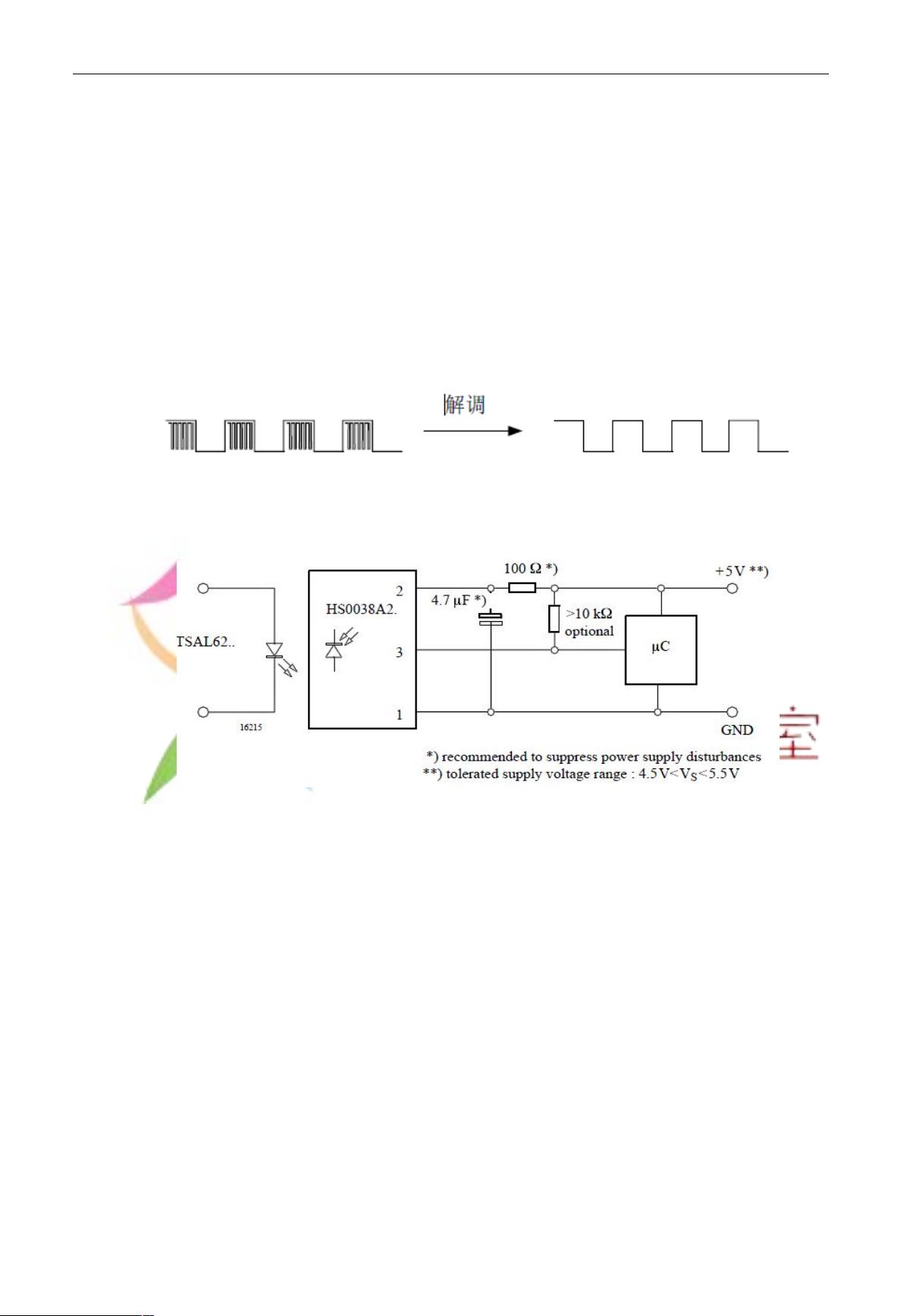 基于单片机的红外数据传输（HS0038） - CSDN文库