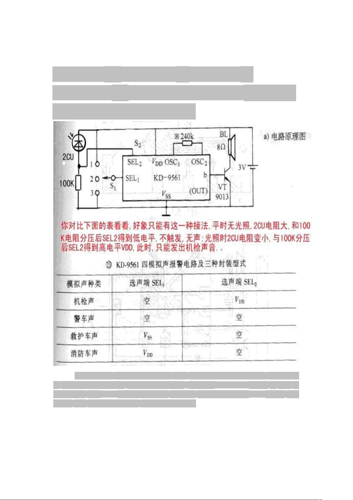 音乐芯片9561详细资料_KD-9561资源-CSDN下载