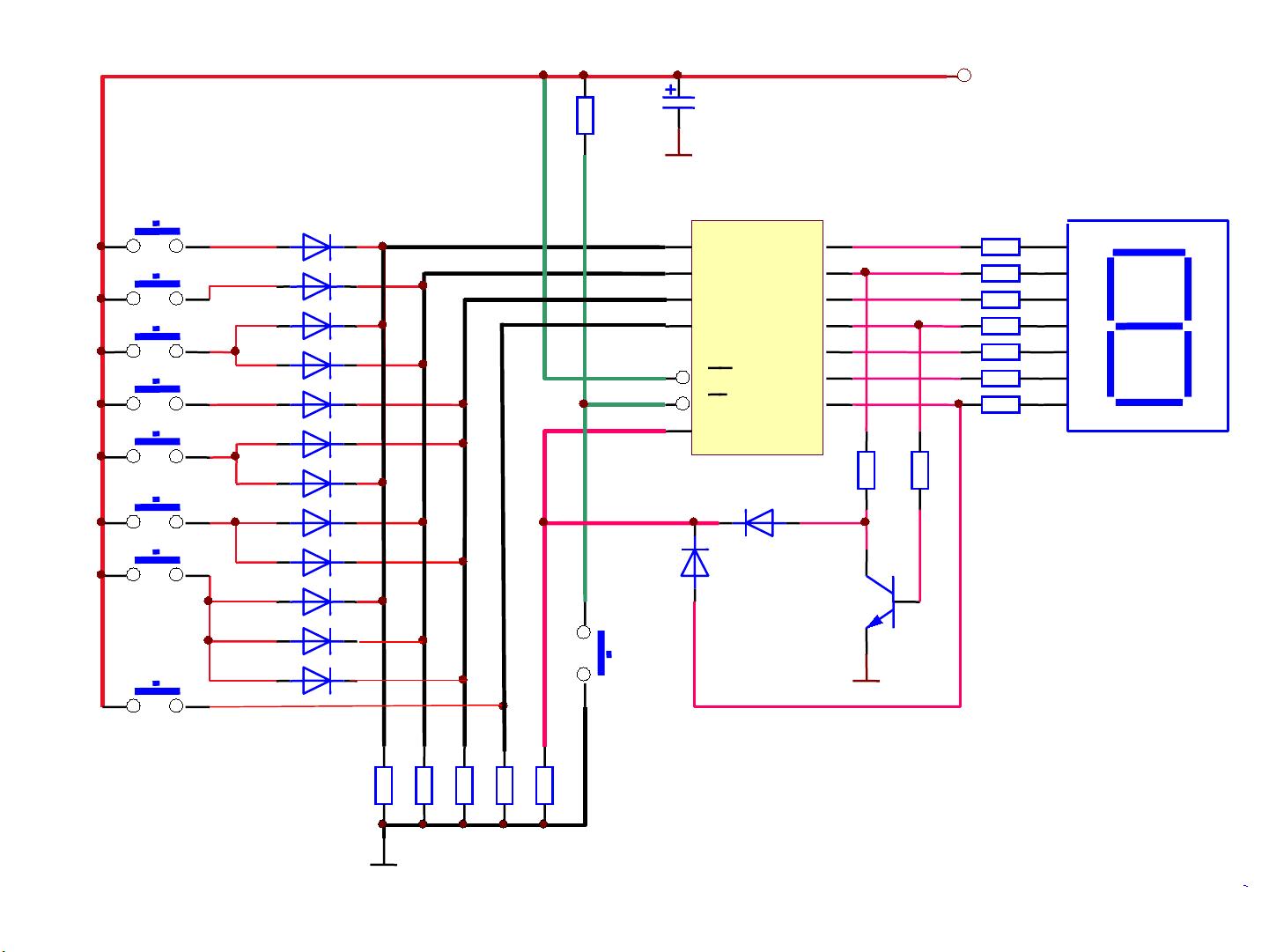 用CD4511实现八路抢答器 - CSDN文库