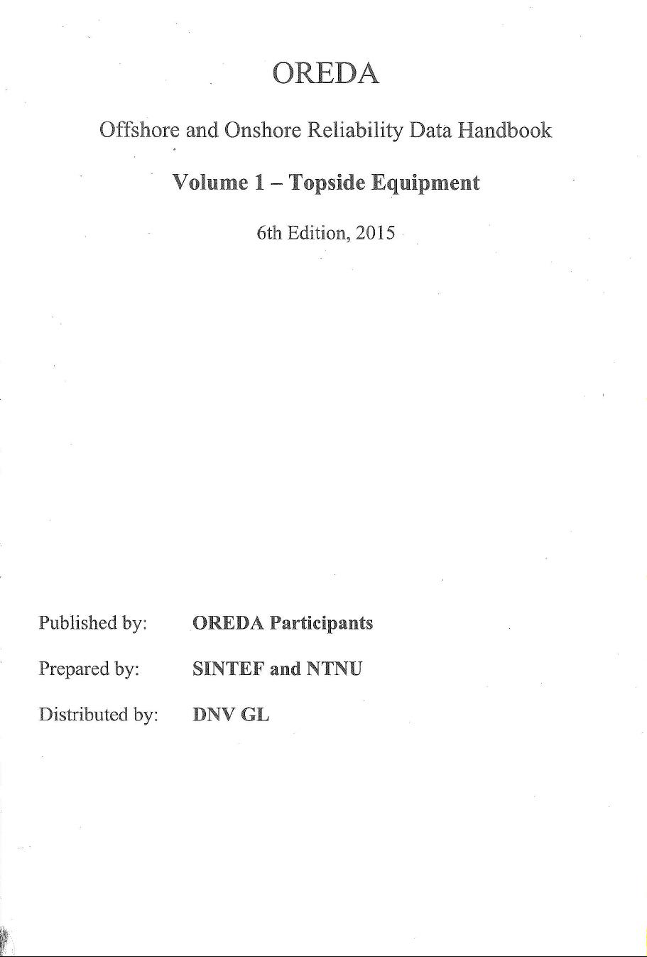 OREDA手册2015版.zip_OffshoreReliabilityData(OREDA)资源-CSDN下载