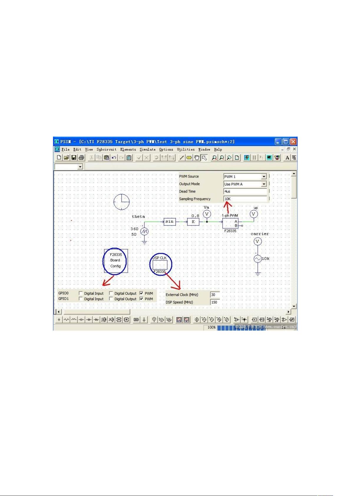 PSIM9.0无代码自动生成28335 SPWM：快速搭建与实验指南 - CSDN文库