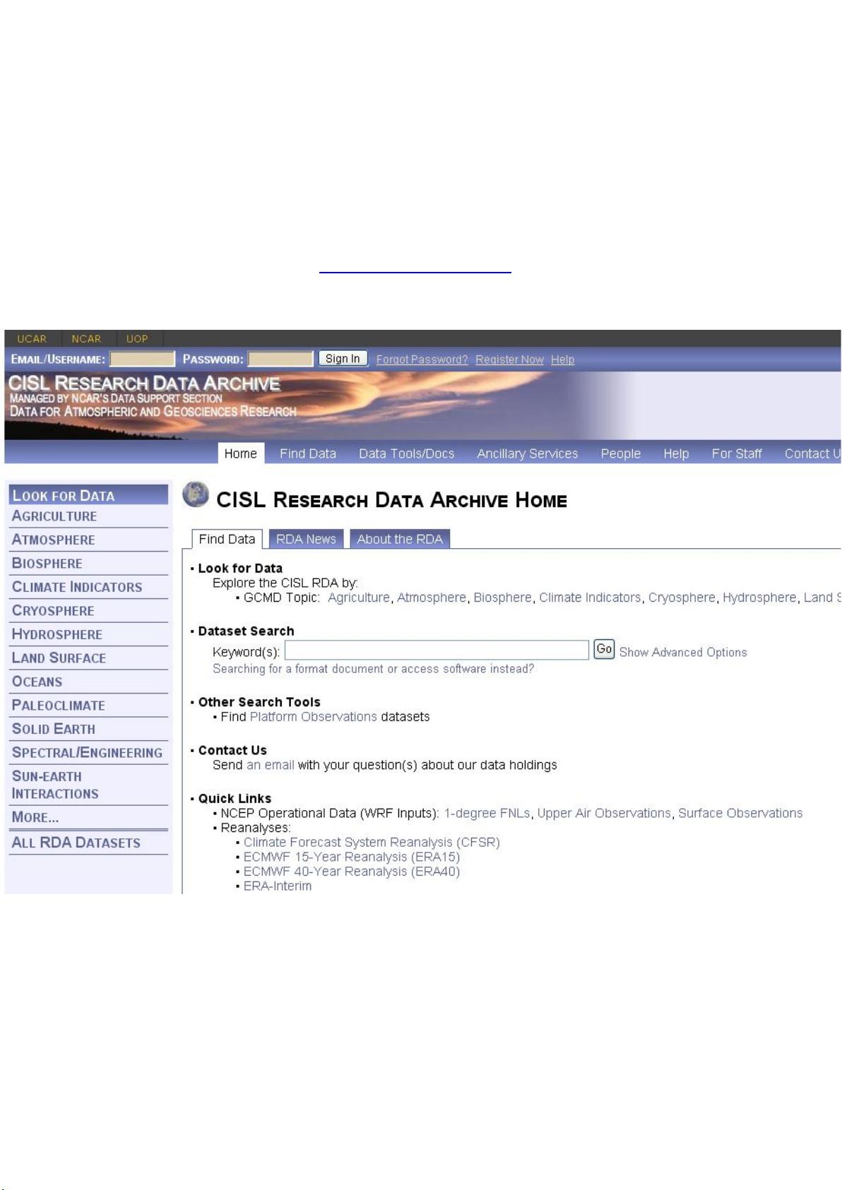 NCEP每六小时再分析资料下载方法介绍_NCEP数据资源-CSDN下载