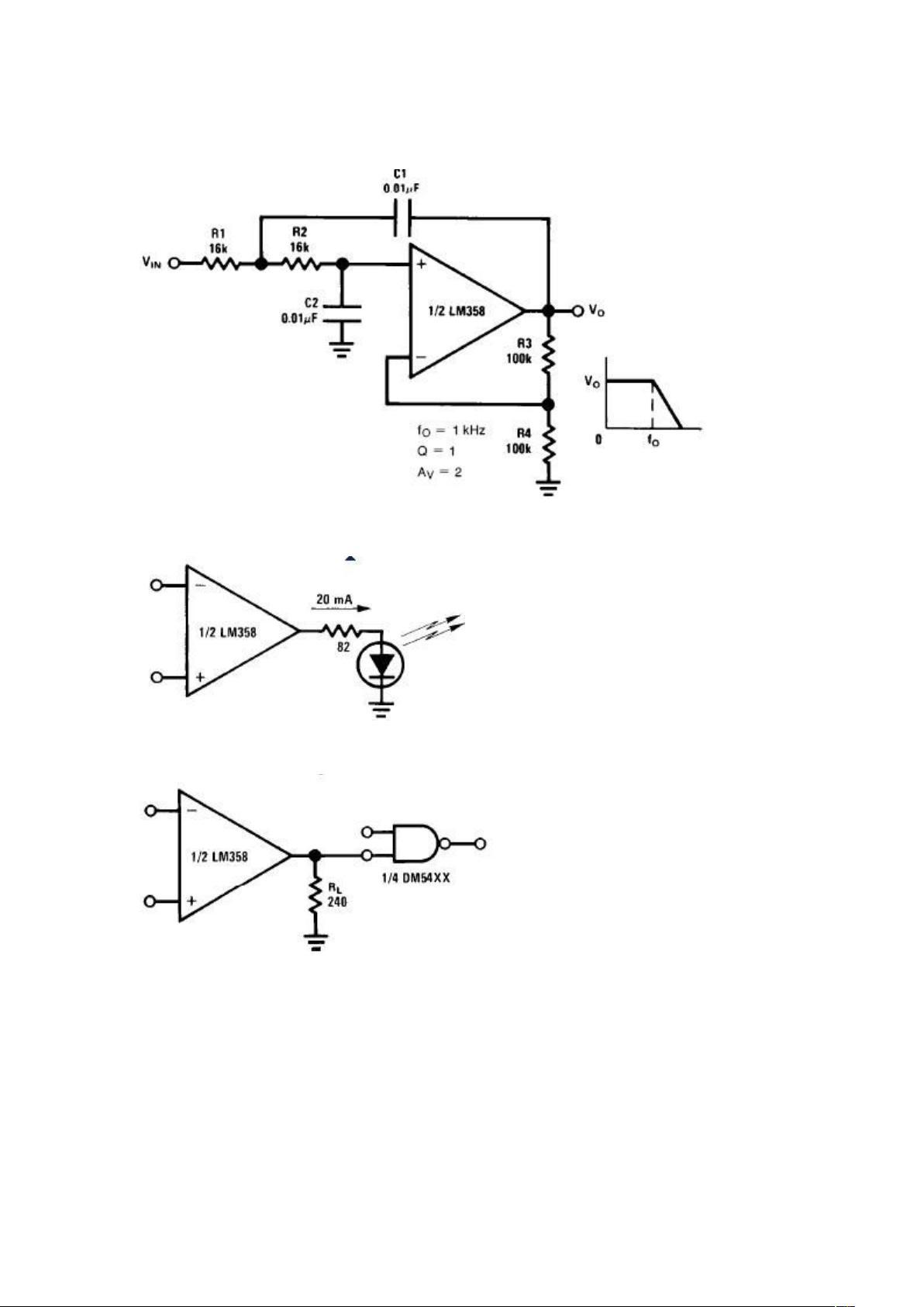 LM358典型应用电路图集 - CSDN文库