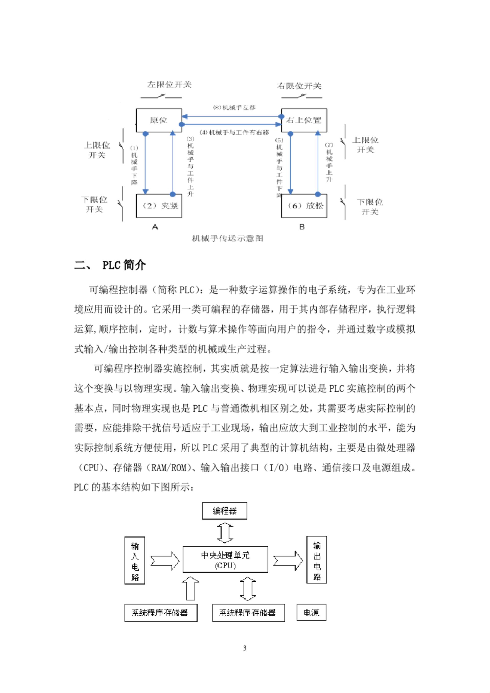 基于PLC机械手控制系统的设计_plc机械手控制系统设计,基于plc的机械手控制系统设计资源-CSDN下载