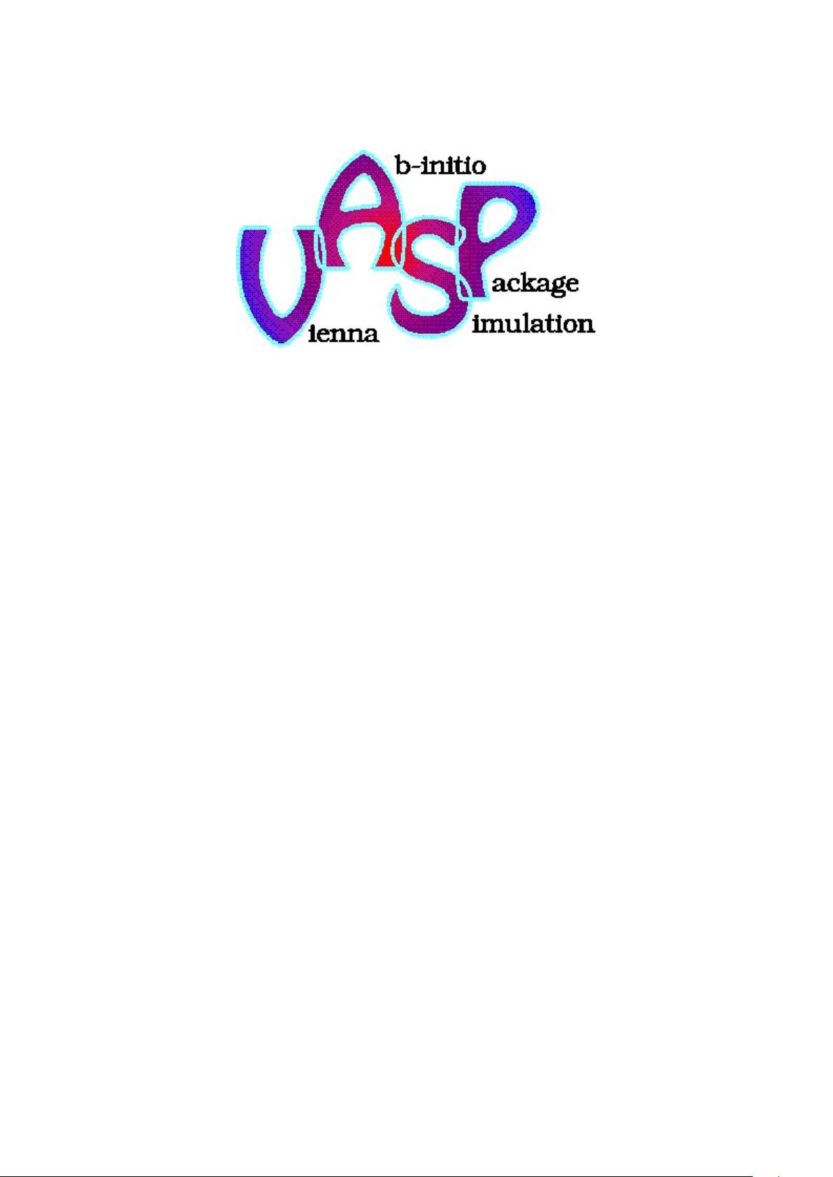 vasp安装与使用中文指导说明书_vasp安装资源-CSDN下载