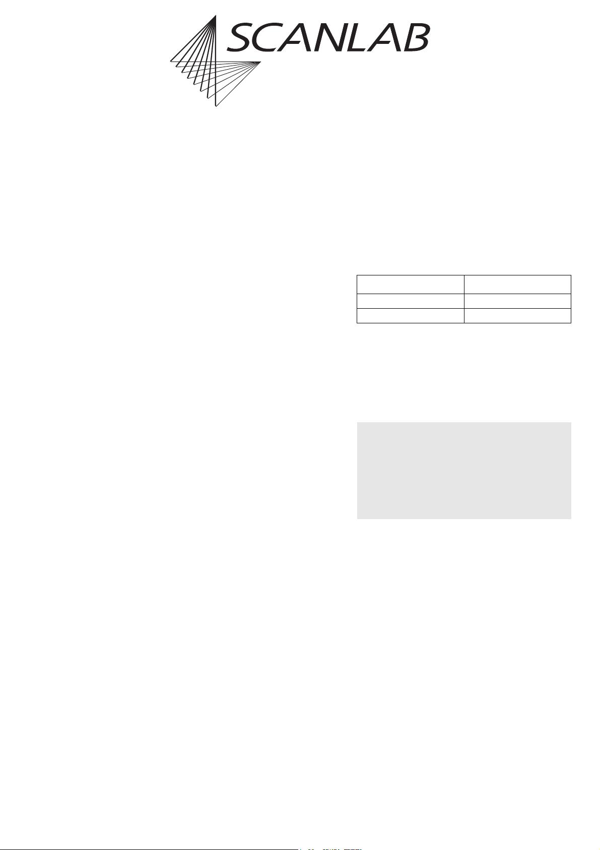 SCANLAB振镜BasiCube14安装及操作手册_scanlab振镜说明书资源-CSDN下载