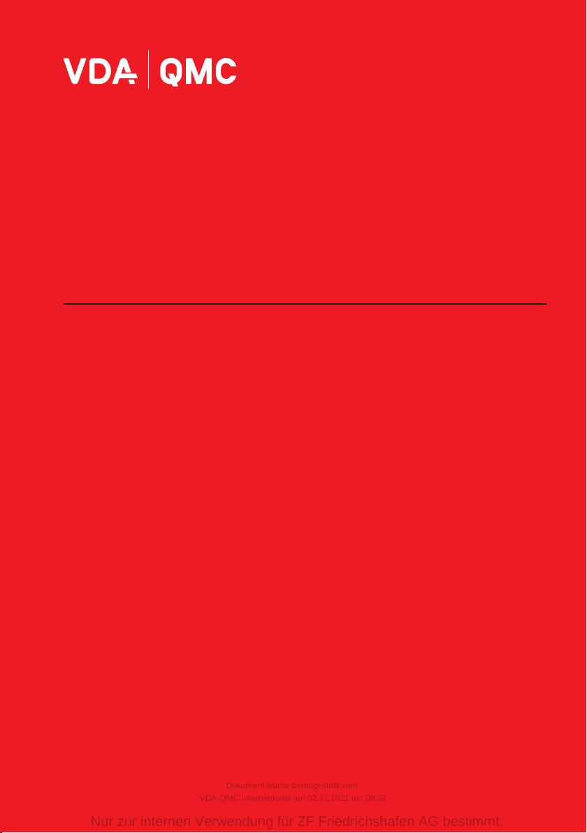 VDA53rd2021测量和检验过程MeasurementandInspectionProcesses最新版_vda5资源-CSDN下载