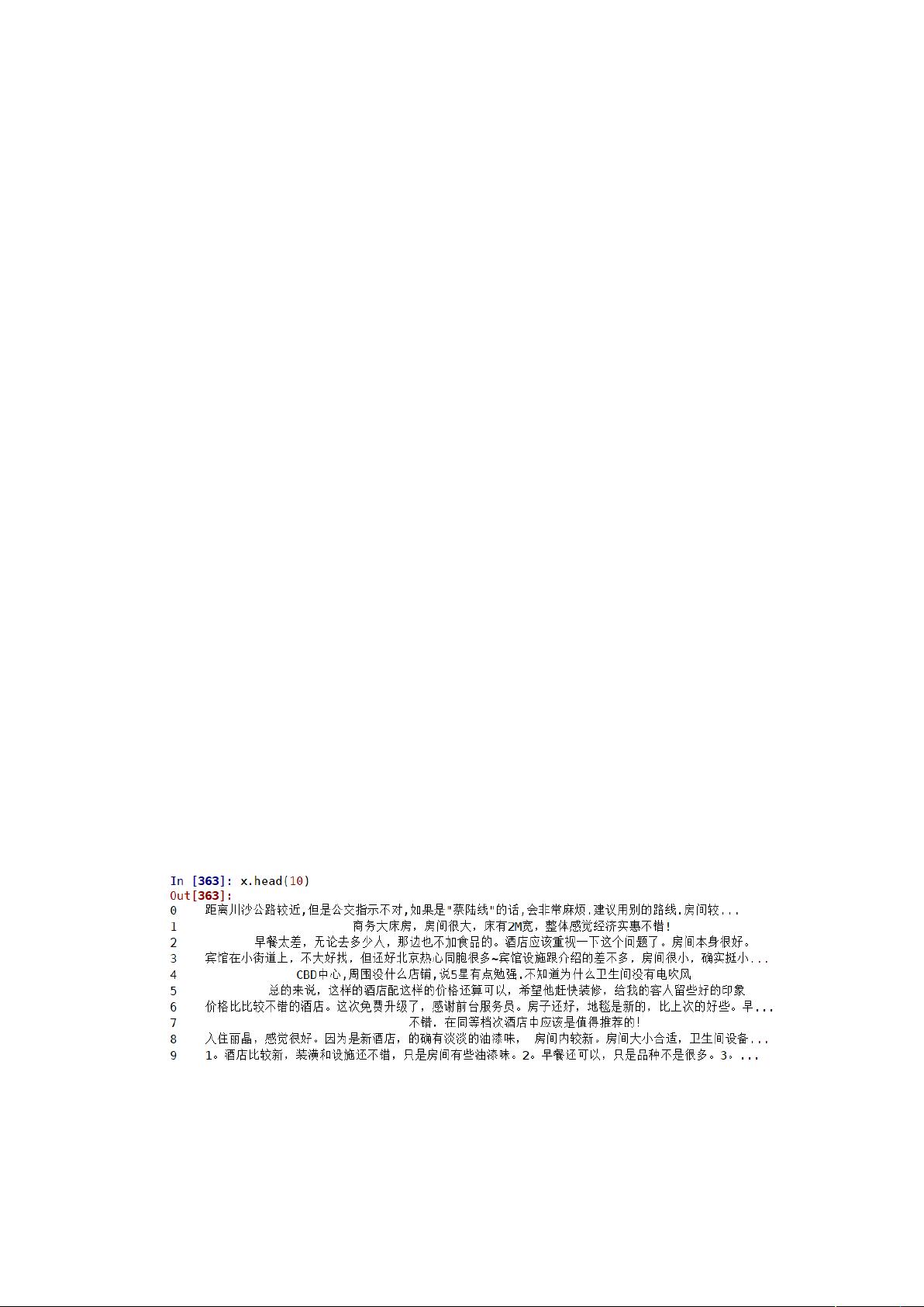 基于python的酒店评论情感分析zip基于python的基于用户评论的情感分析资源 Csdn下载