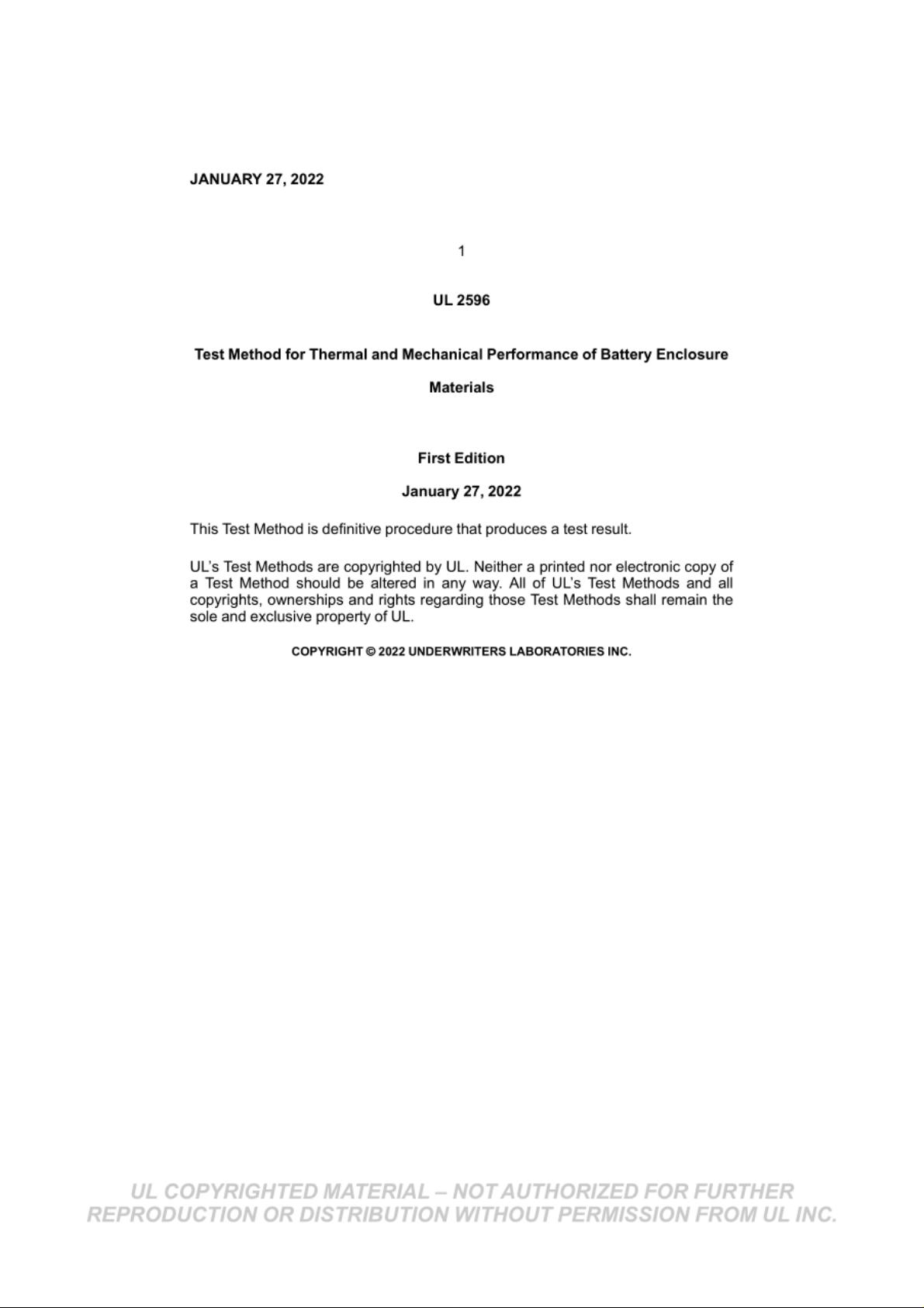 UL2596-2022电池外壳材料热性能和机械性能的试验方法.pdf资源-CSDN下载