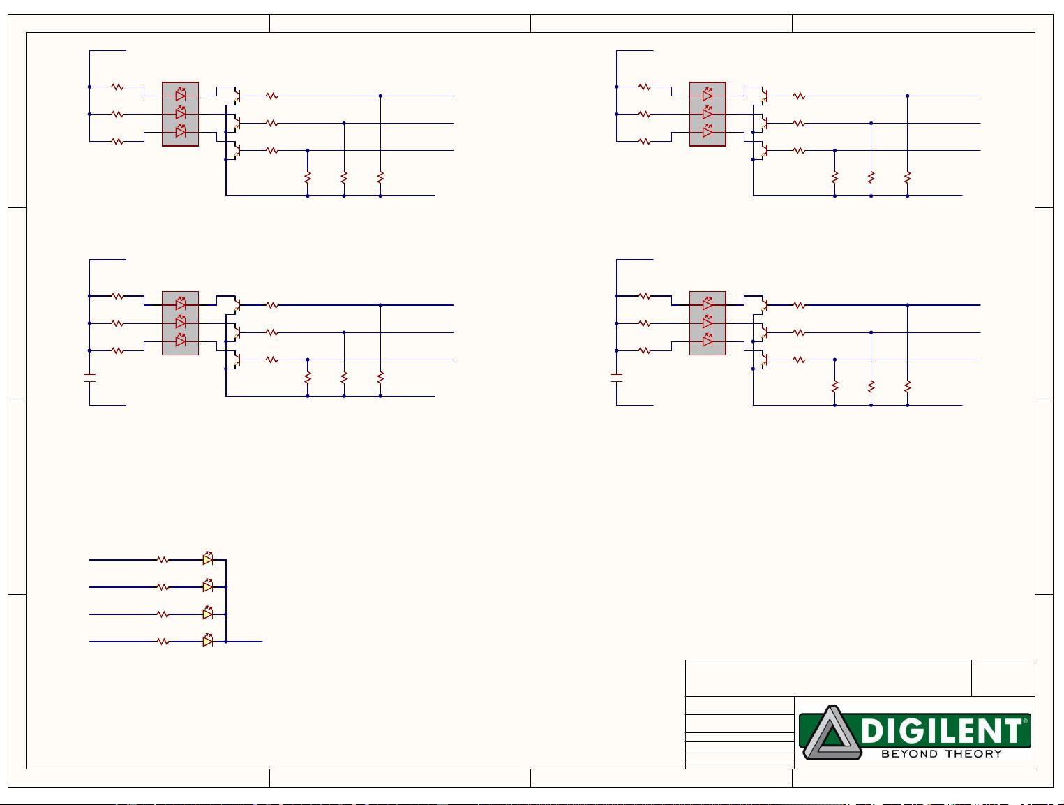 ArtyA7：FPGA开源创客开发板（DIGILENT官方直销）原理图1_XilinxArtix7FPGA核心板XC7A100T原理图资源 ...