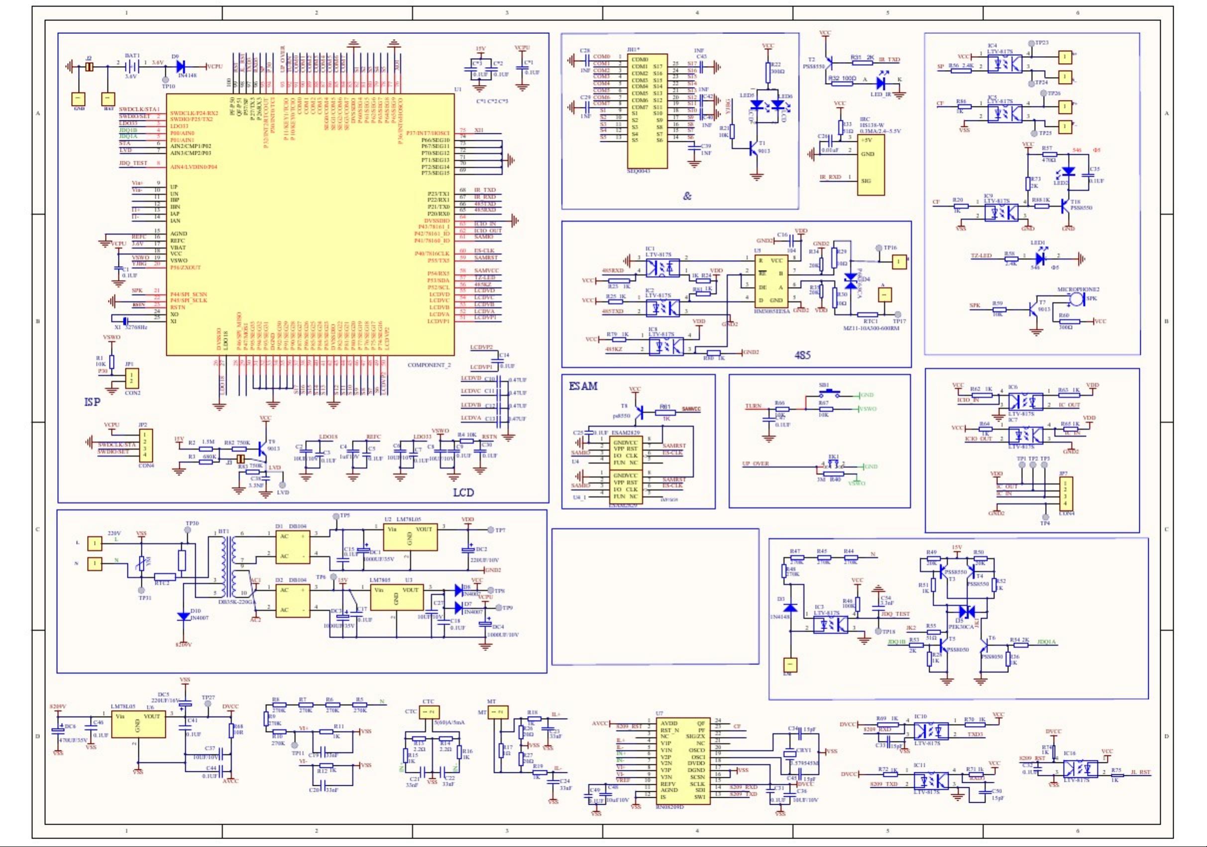 RN8209D电路设计参考原理图_RN8209D参考电路图资源-CSDN下载