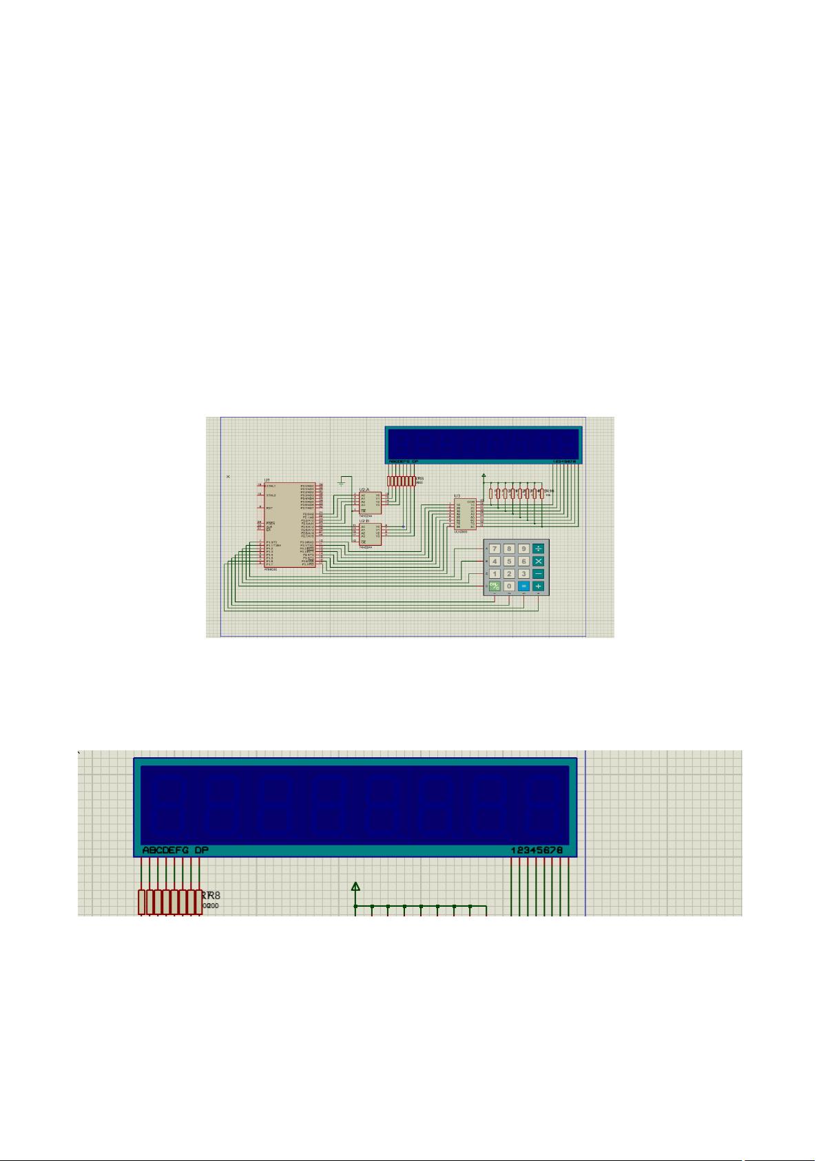 嵌入式系统应用大作业设计一个基于51单片机的计算器,实现三位十进制整数的加减乘除运算。如果除法运算不能整除,则结果要精确到资源 Csdn文库