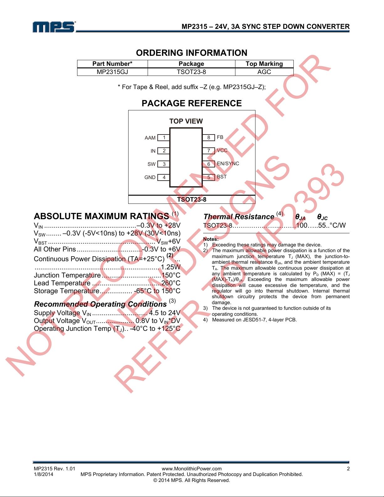 MPS-MP2315芯片数据手册_MP2315资源-CSDN下载